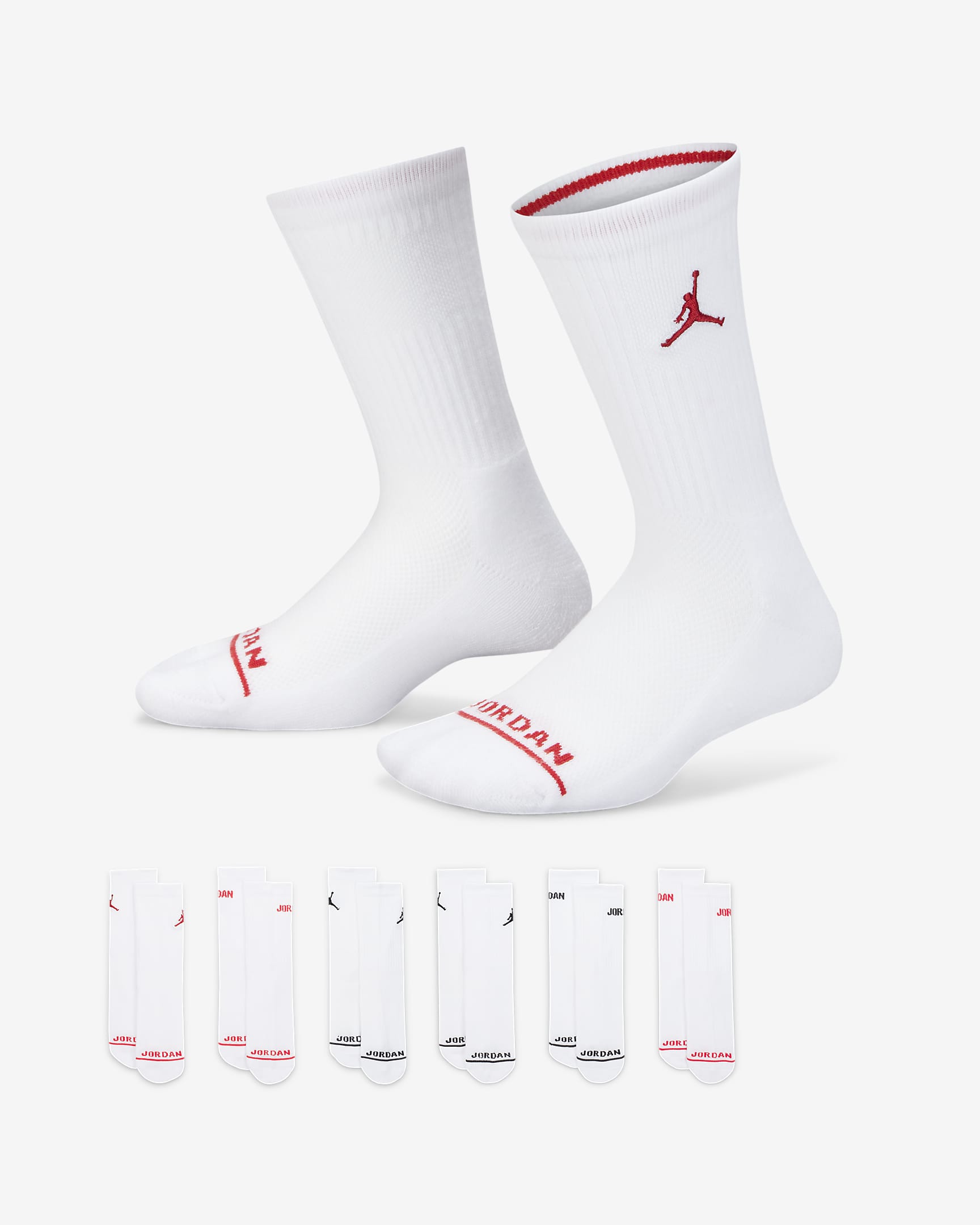 Jordan Legend Kids' Crew Socks Box Set (6-Pairs). Nike.com