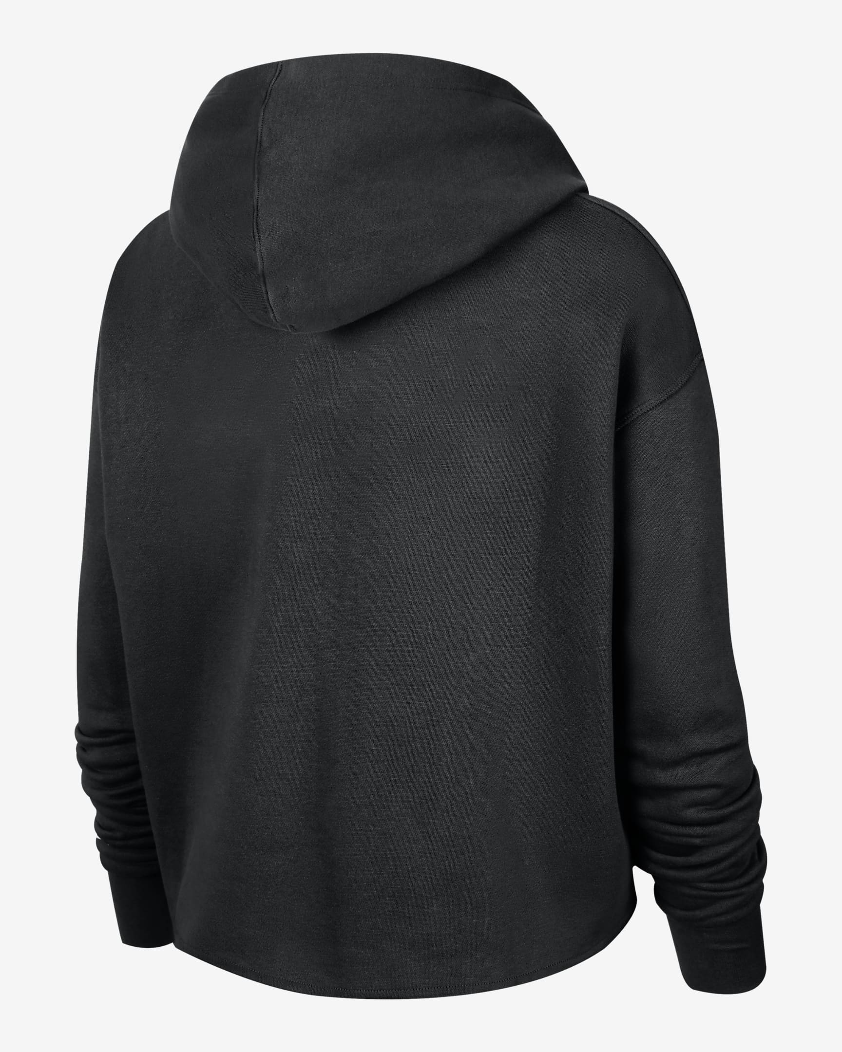 Sudadera con gorro sin cierre Nike de la WNBA cropped para mujer Team ...