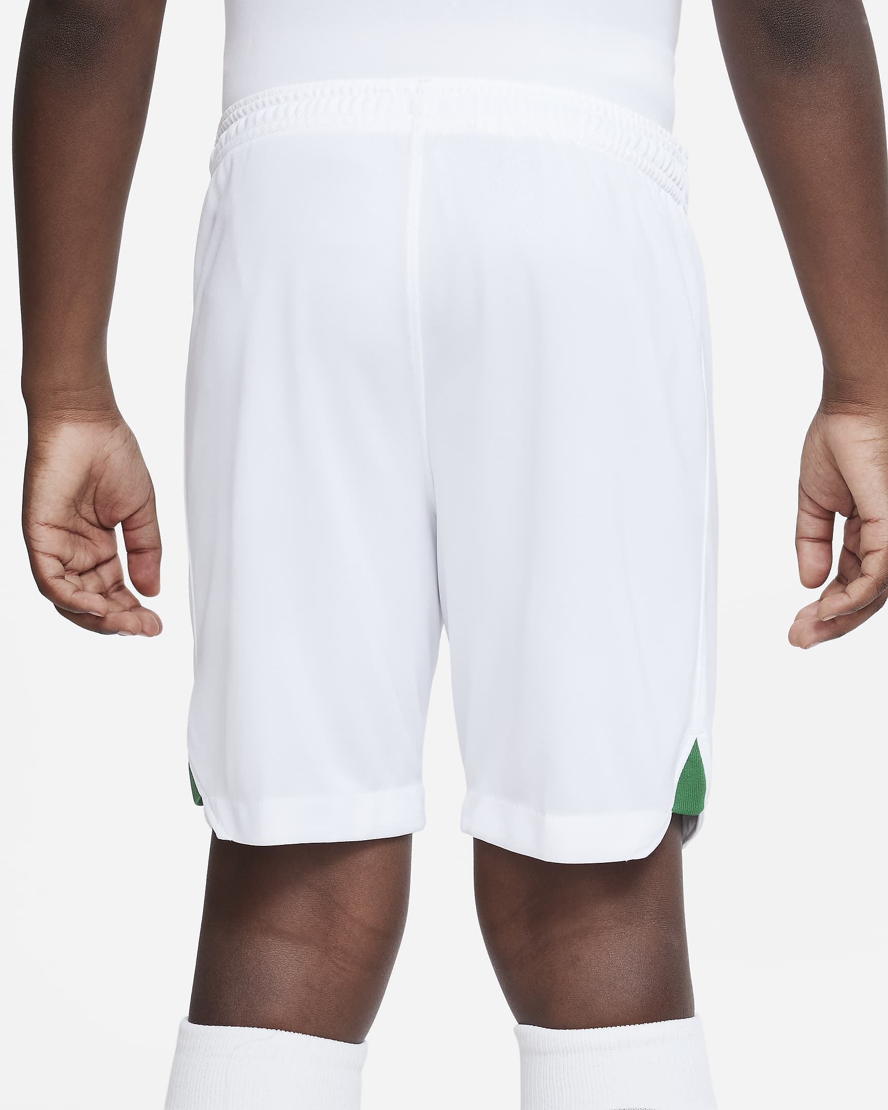 Nigeria 2022/23 Stadium Home/Away Older Kids' Nike Dri-FIT Football Shorts. Nike UK