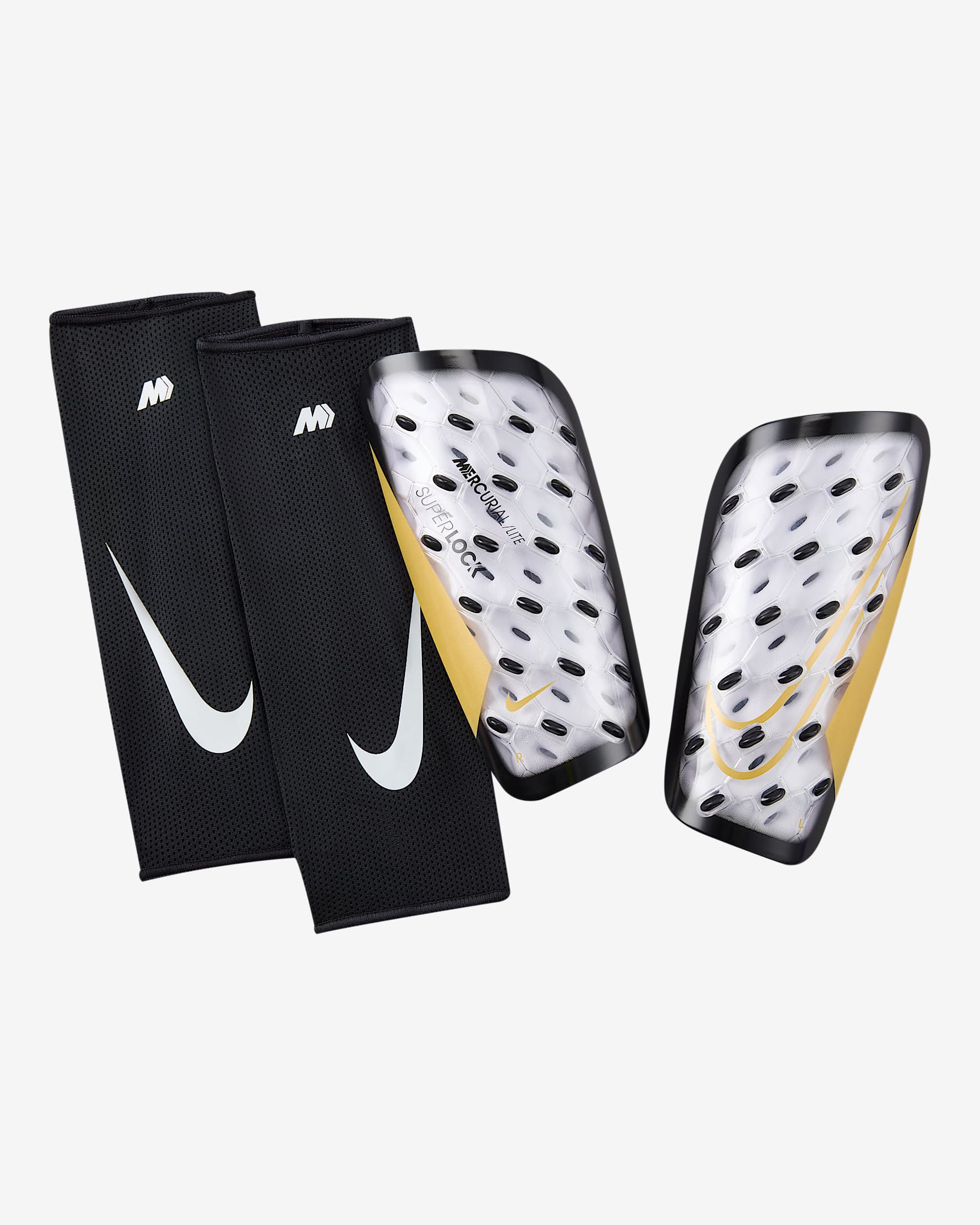 Nike Mercurial Lite SuperLock Football Shinguards. Nike DK