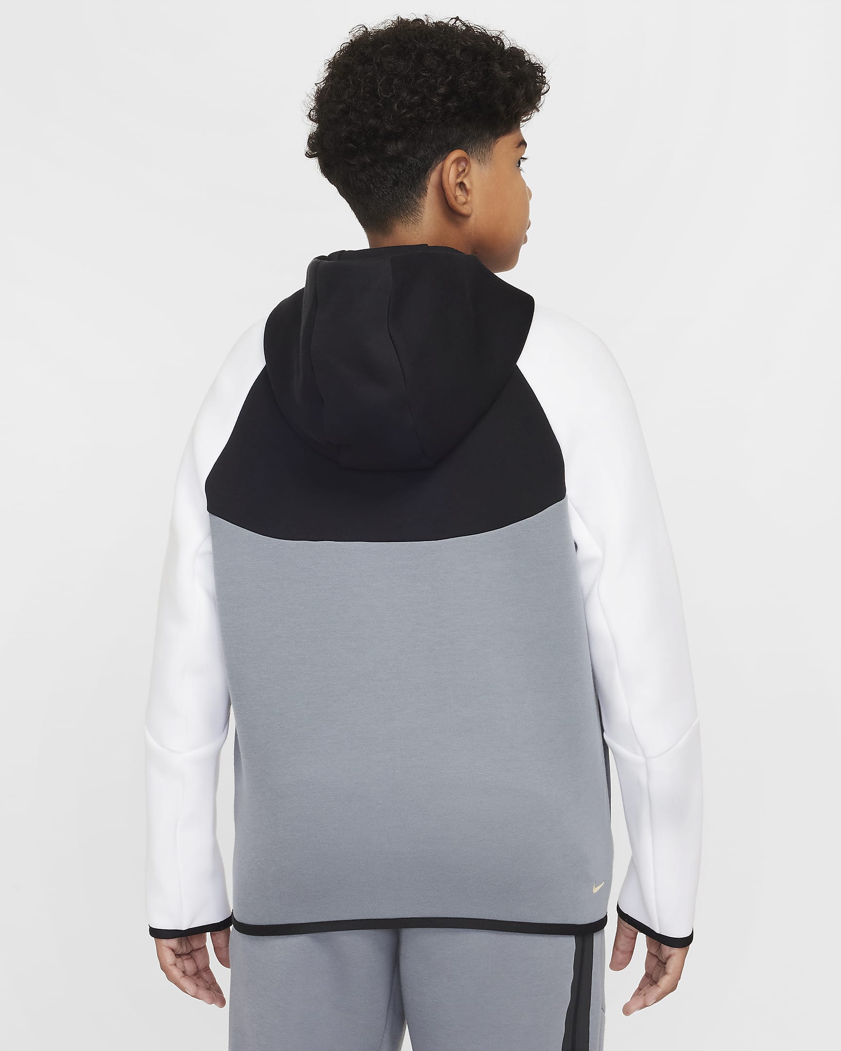 Nike Sportswear Tech Fleece Older Kids' Full-Zip Hoodie (Extended Size). Nike UK