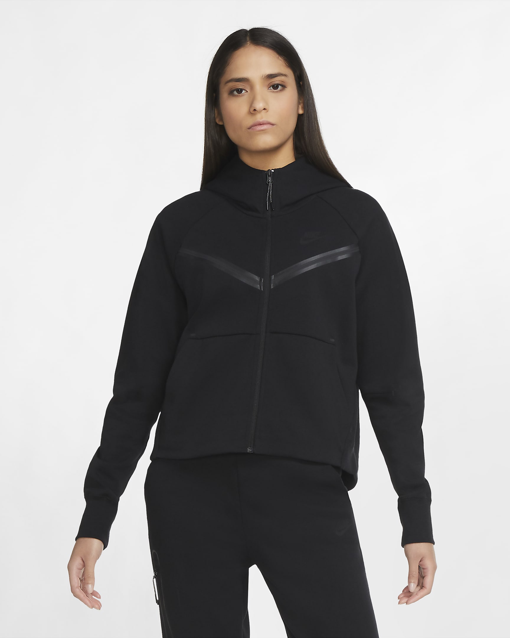 Nike Sportswear Tech Fleece Windrunner Damen Hoodie Mit Durchgehendem