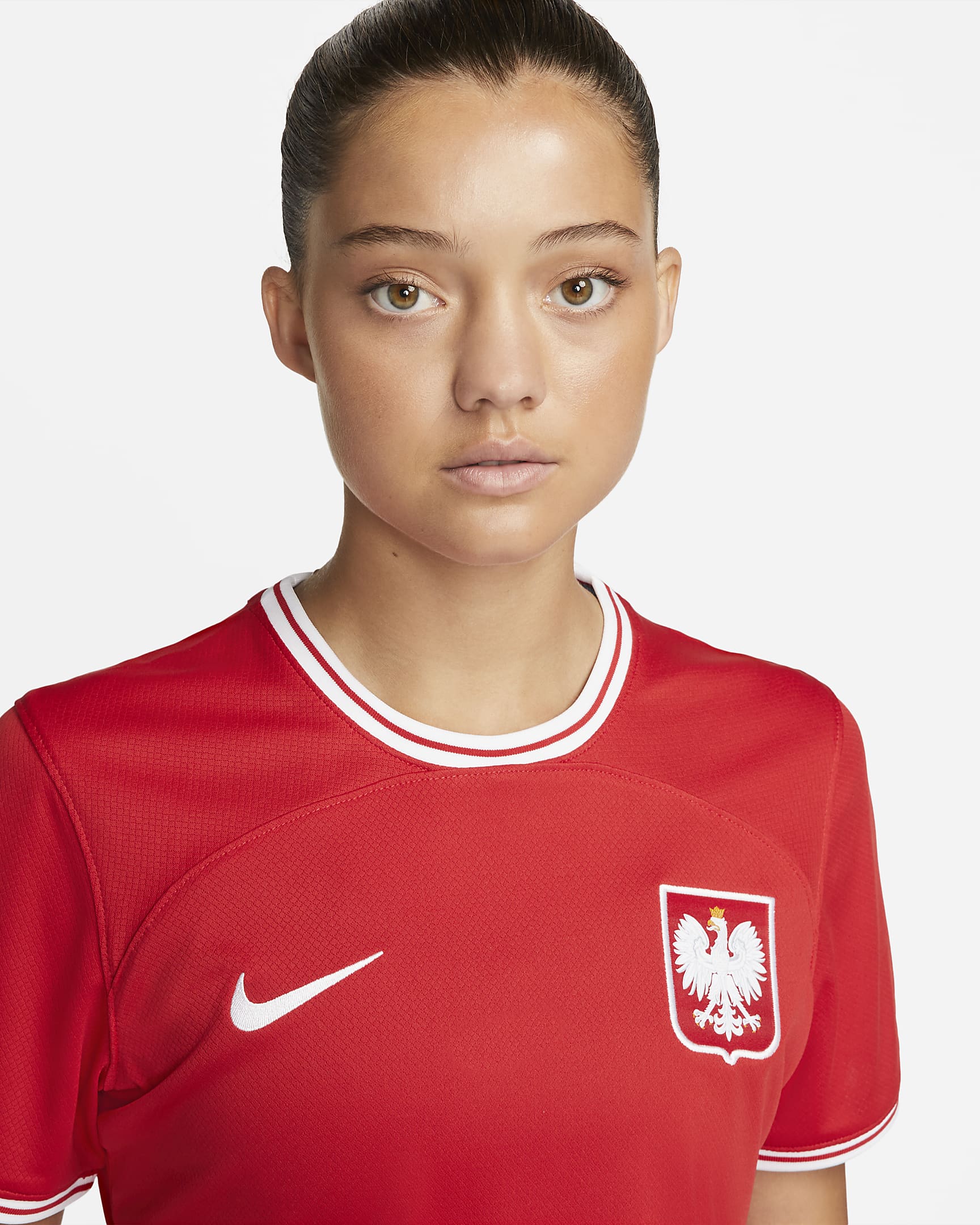 Poland 2022/23 Stadium Away Women's Nike Dri-FIT Football Shirt. Nike AE