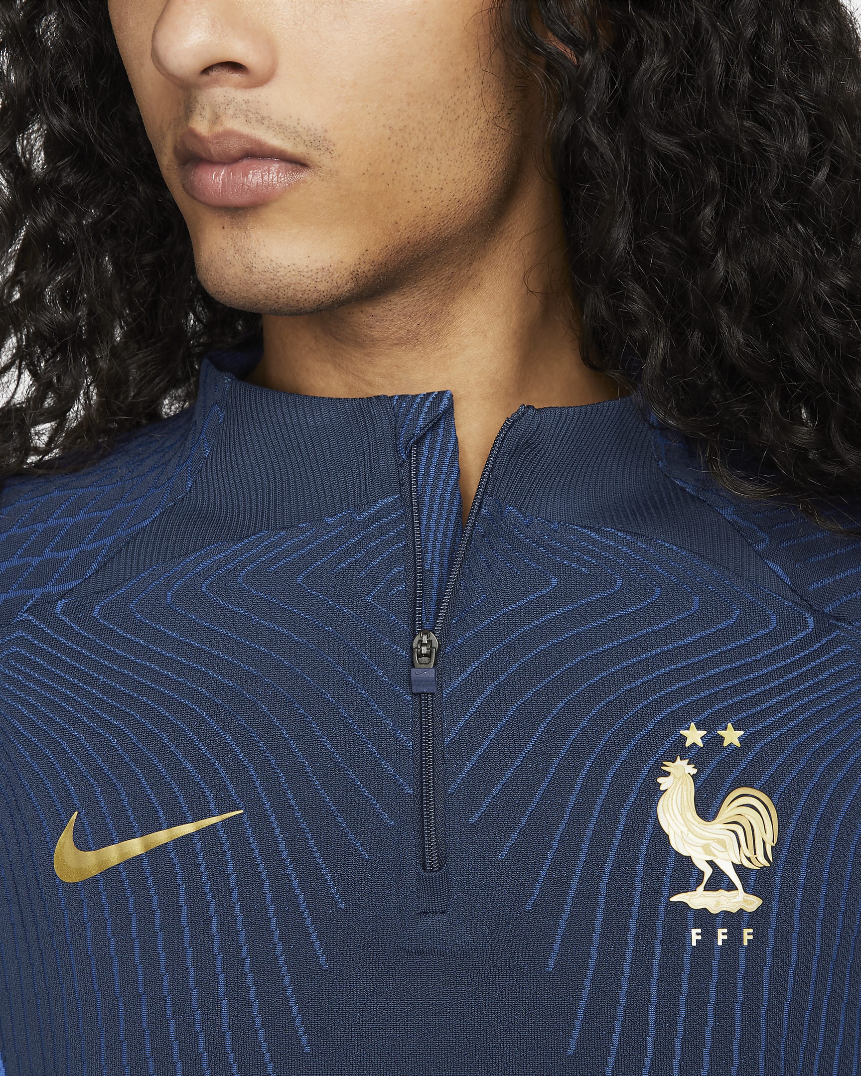 FFF Strike Elite Men's Nike Dri-FIT ADV Football Drill Top. Nike SK