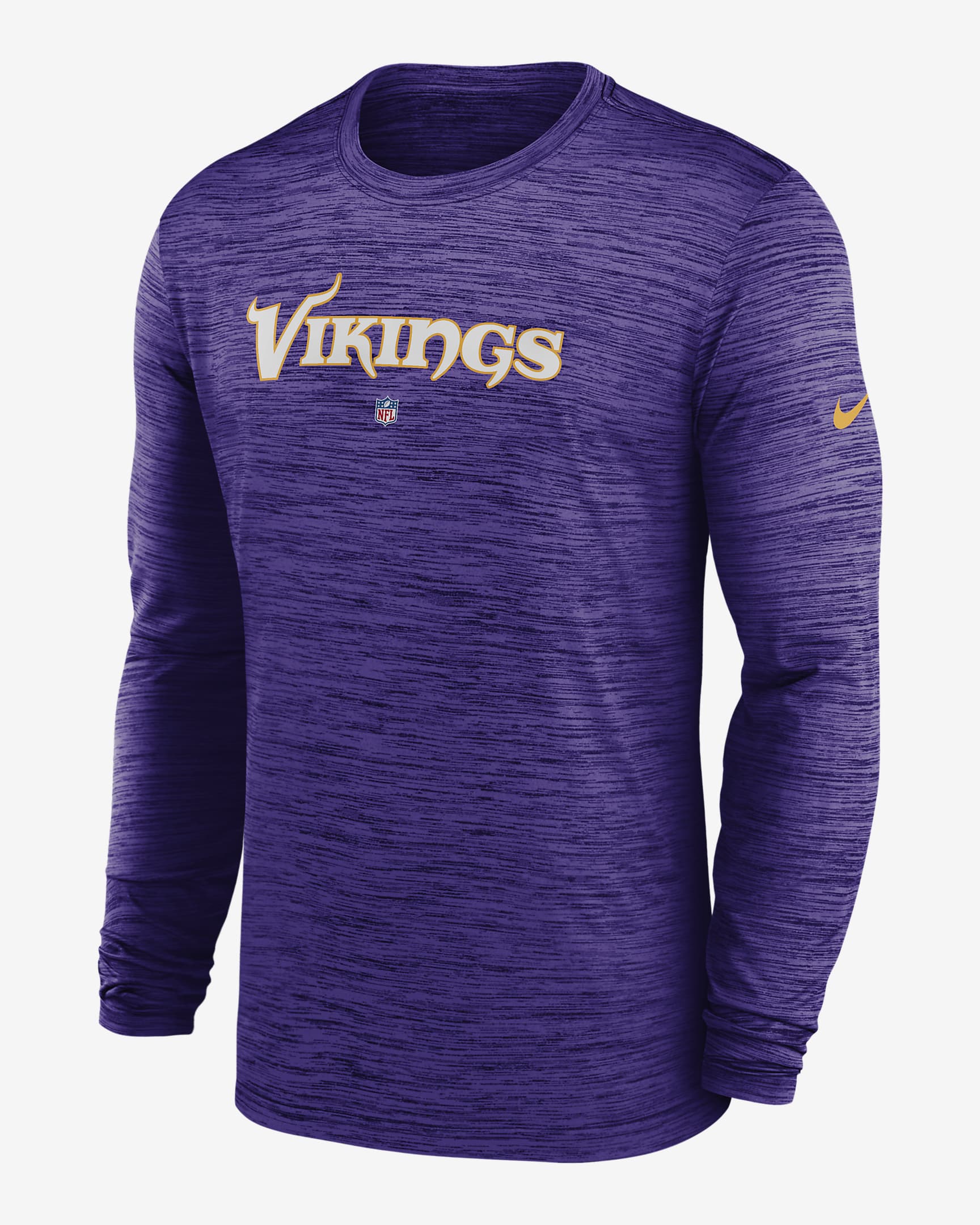 Playera de manga larga para hombre Nike Dri-FIT Sideline Velocity (NFL Minnesota Vikings). Nike.com