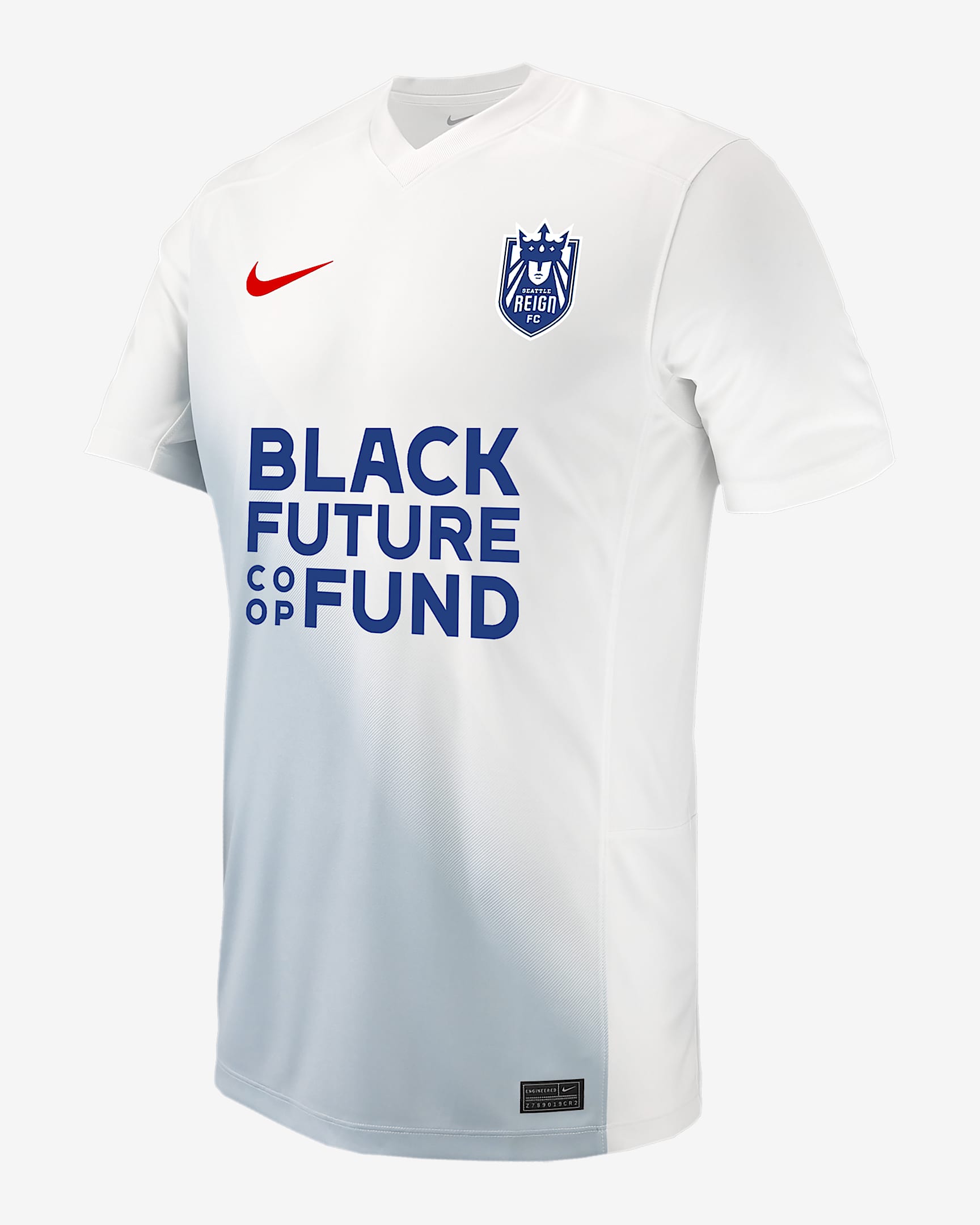 Jersey Nike Dri-FIT de la NWSL replica del Seattle Reign visitante 2024 ...