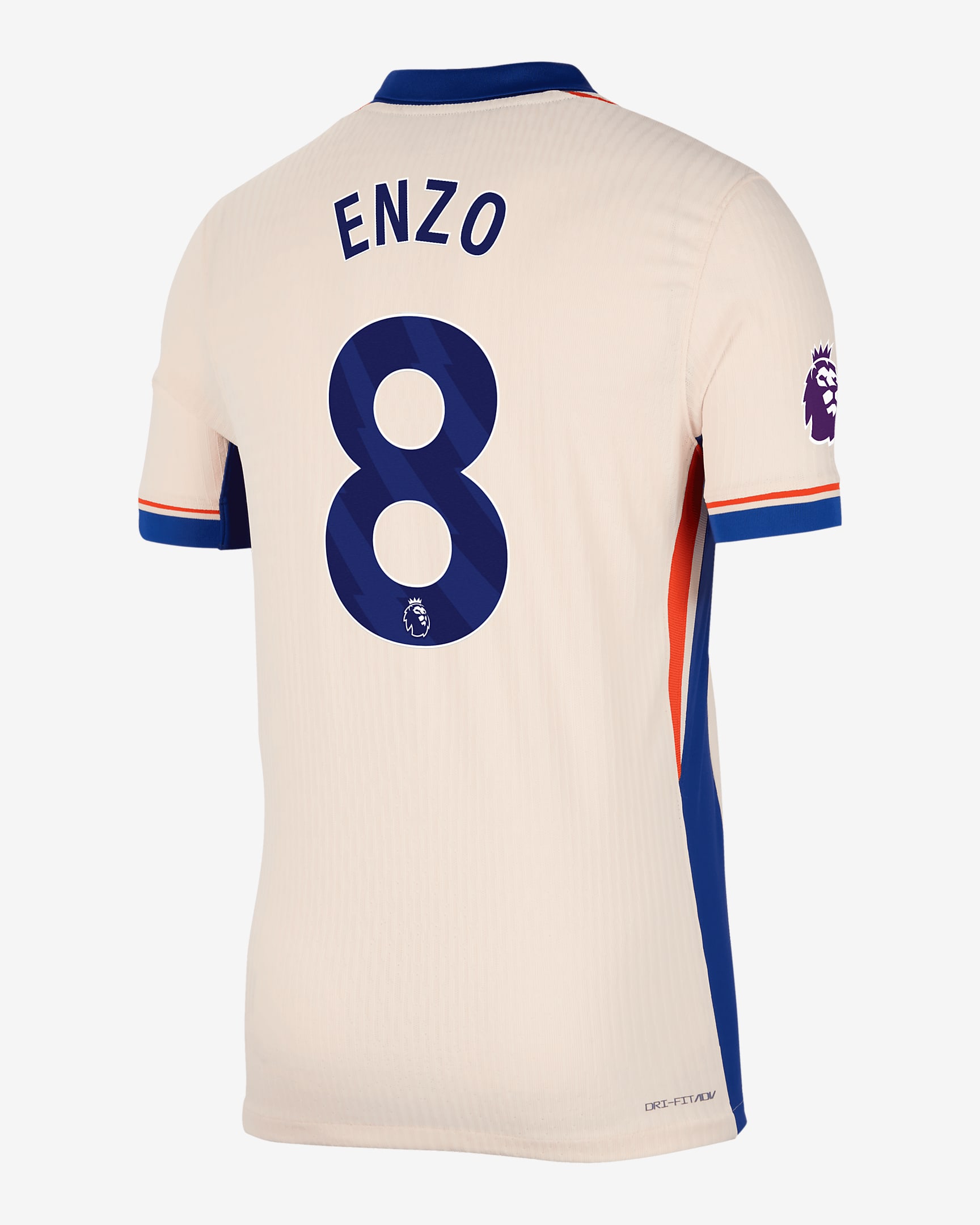 Enzo Fernández Chelsea 2024/25 Match Away Men's Nike Dri-FIT ADV Soccer ...