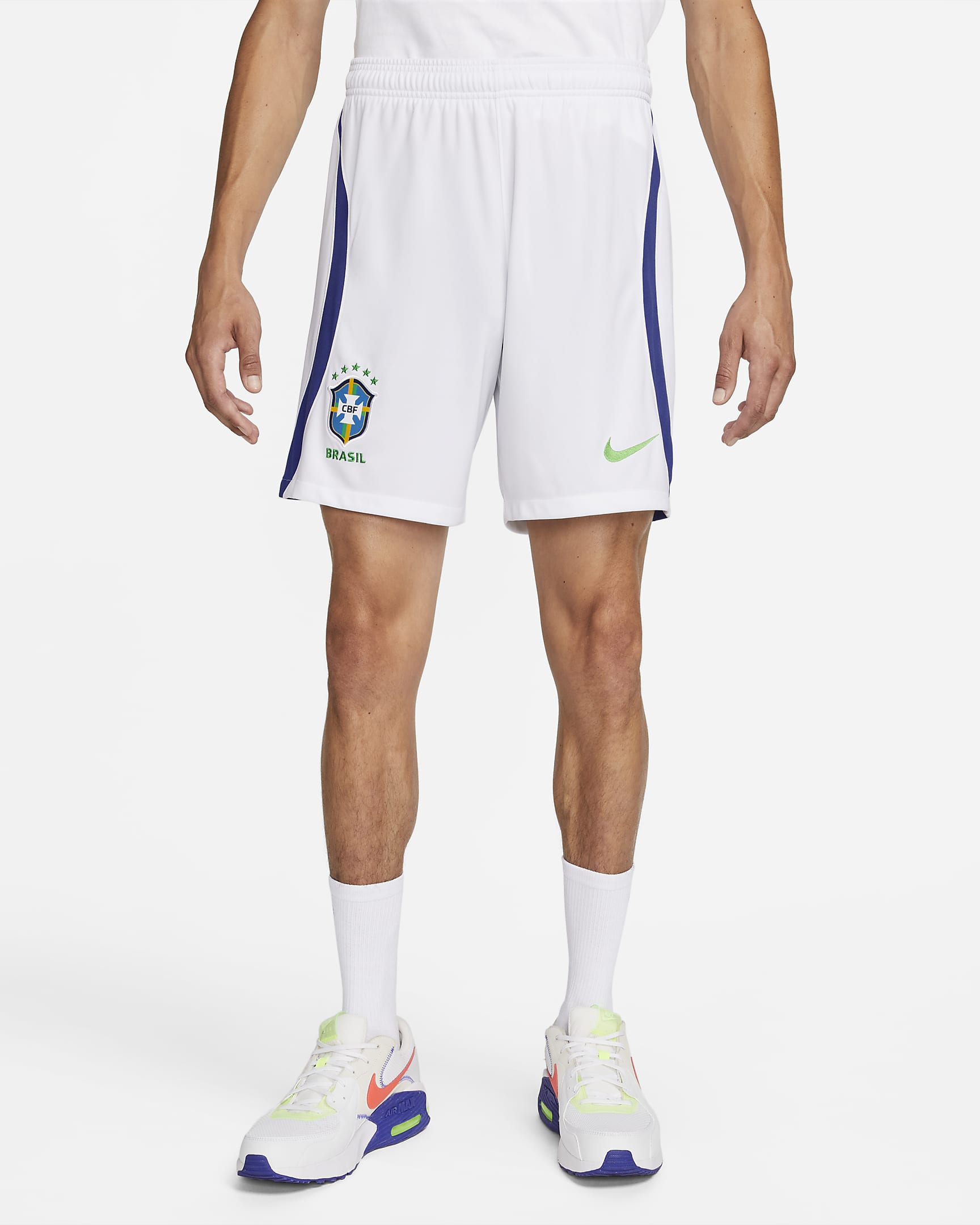 Brazil 2022/23 Stadium Away Men's Nike Dri-FIT Football Shorts. Nike NO