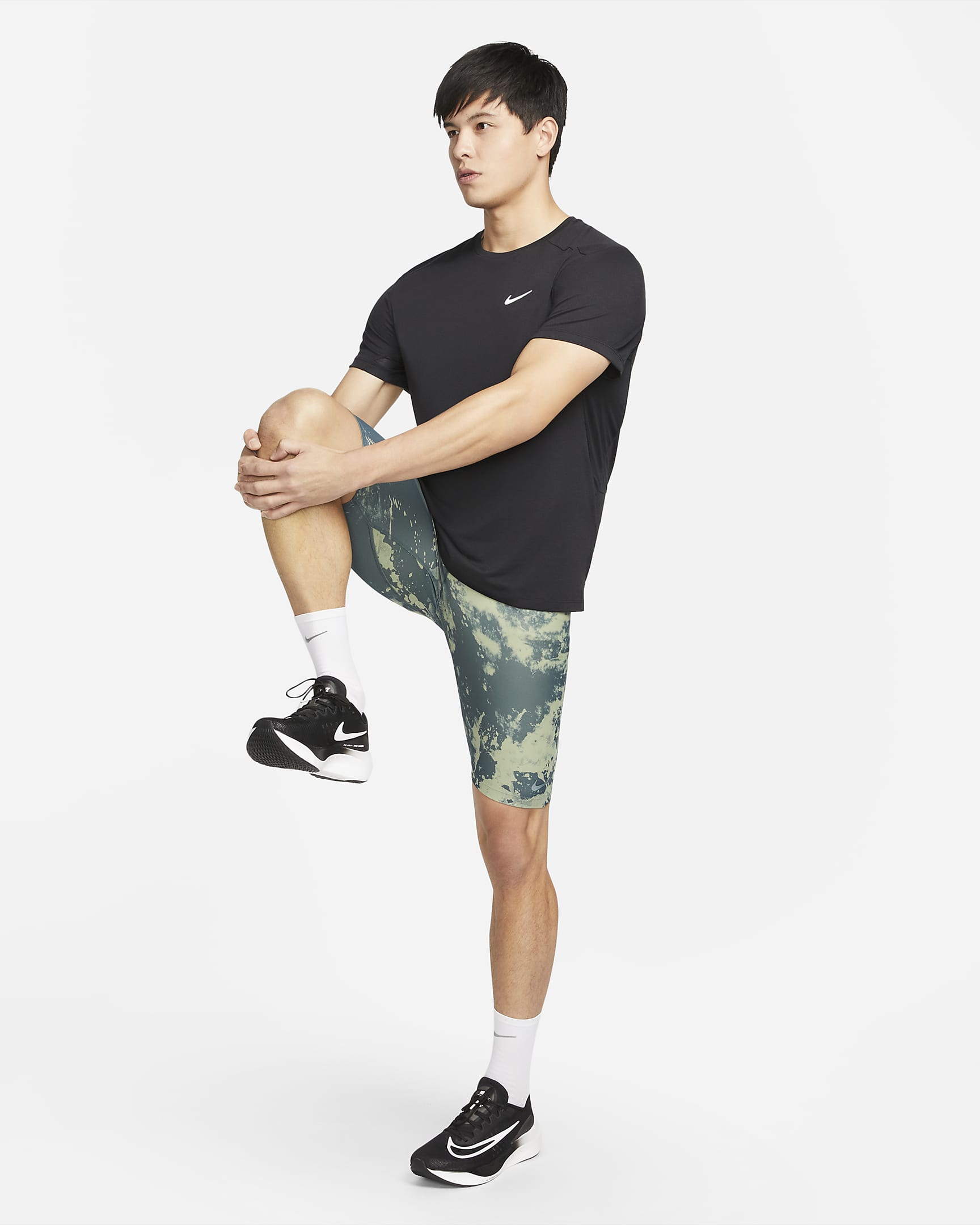 Nike Dri-FIT ADV Run Division Pinnacle Men's 1/2-Length Running Tights ...