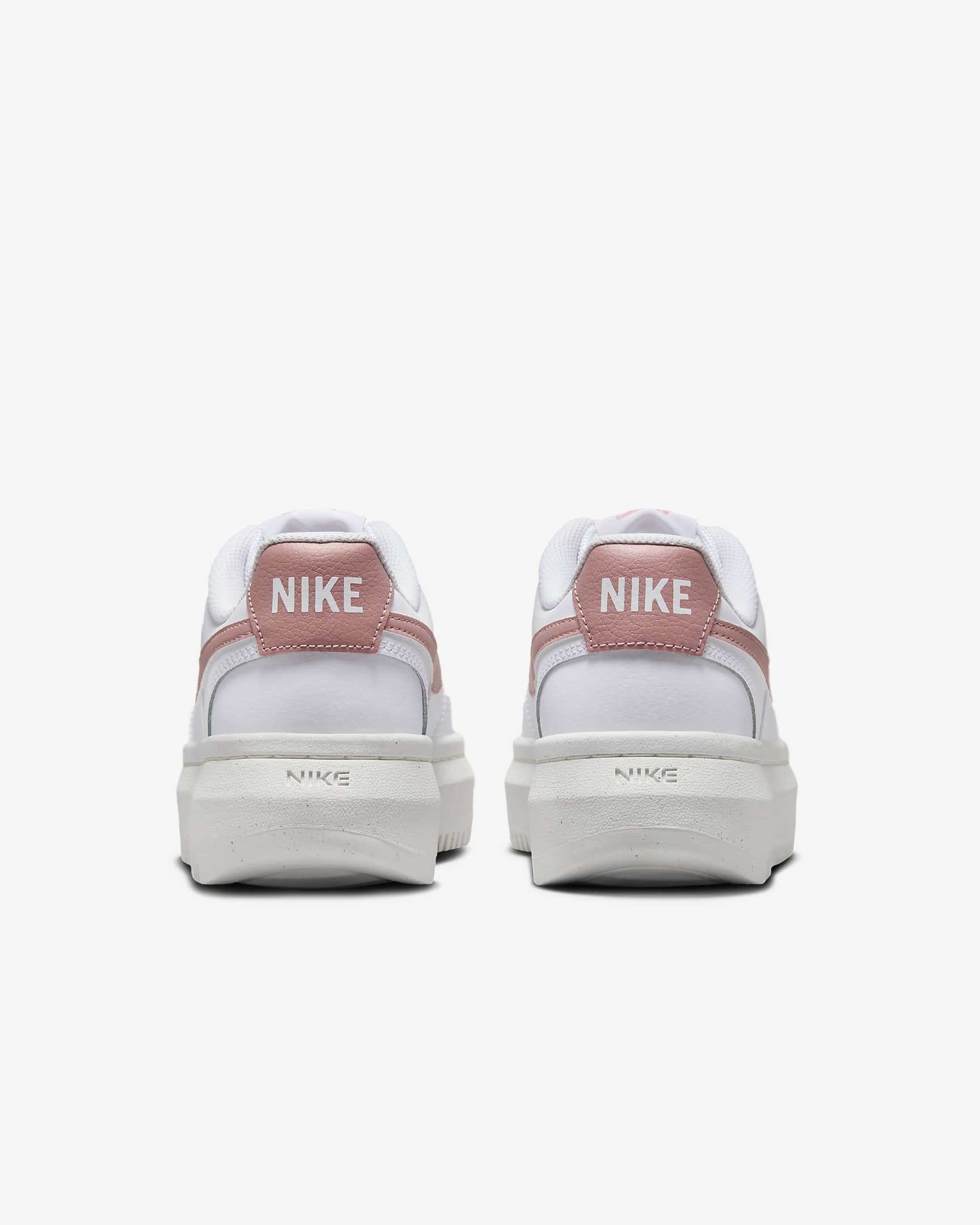 Nikes Swoosh With White Glitter