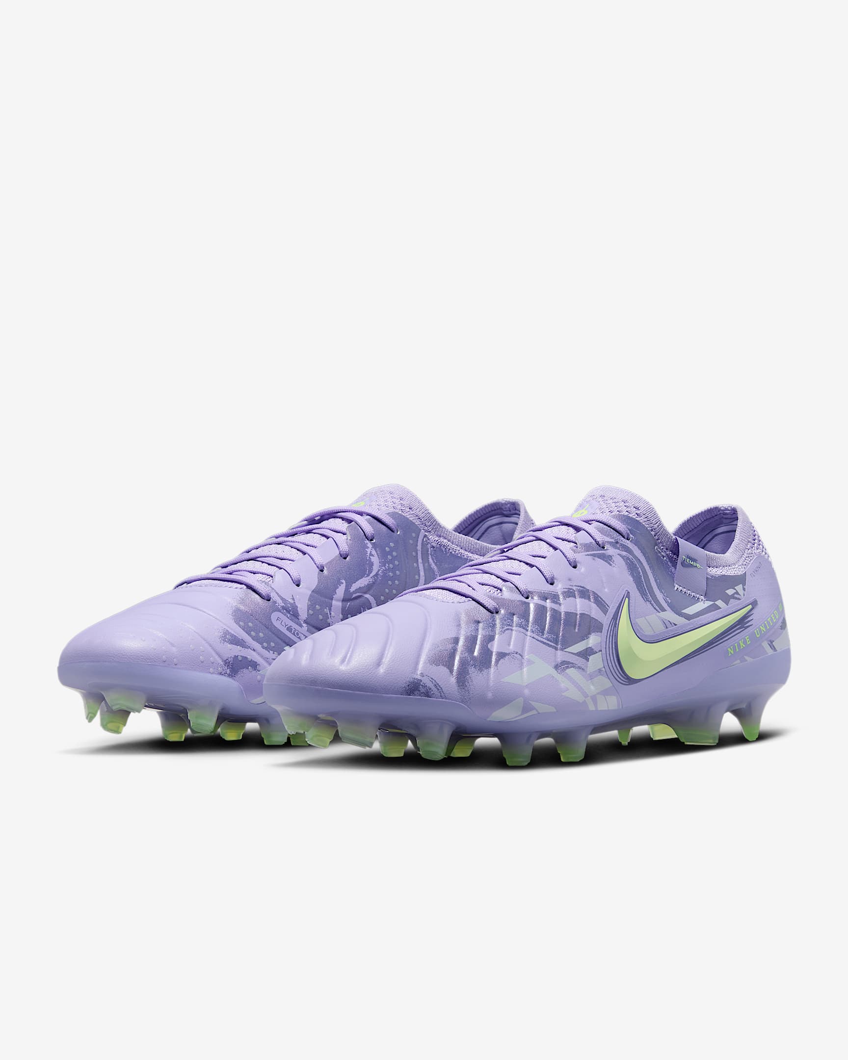Scarpa da calcio a taglio basso FG Nike United Tiempo Legend 10 Elite ...