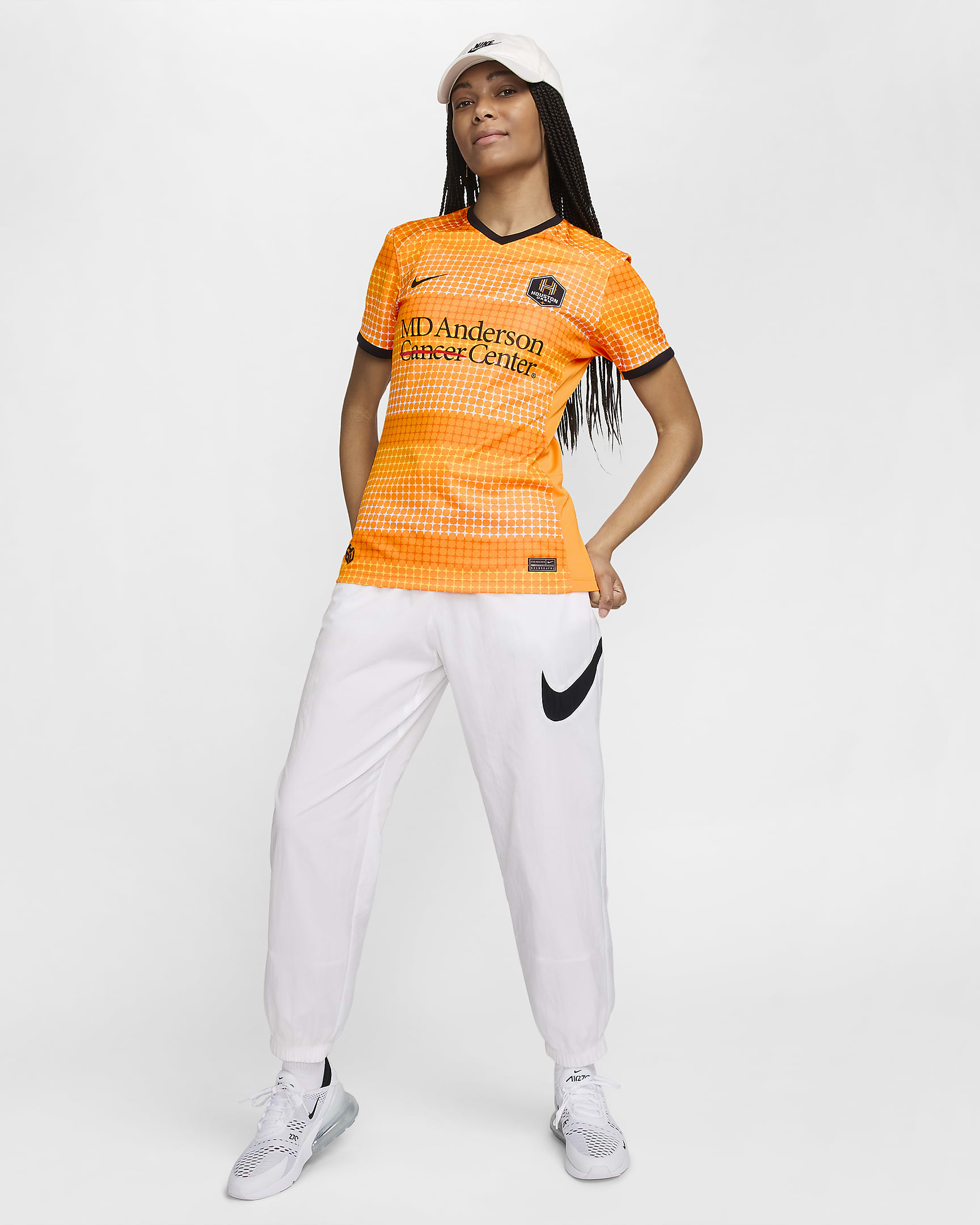 Jersey Nike Dri-FIT de la NWSL tipo réplica para mujer Houston Dash 2024 Stadium Primary. Nike.com