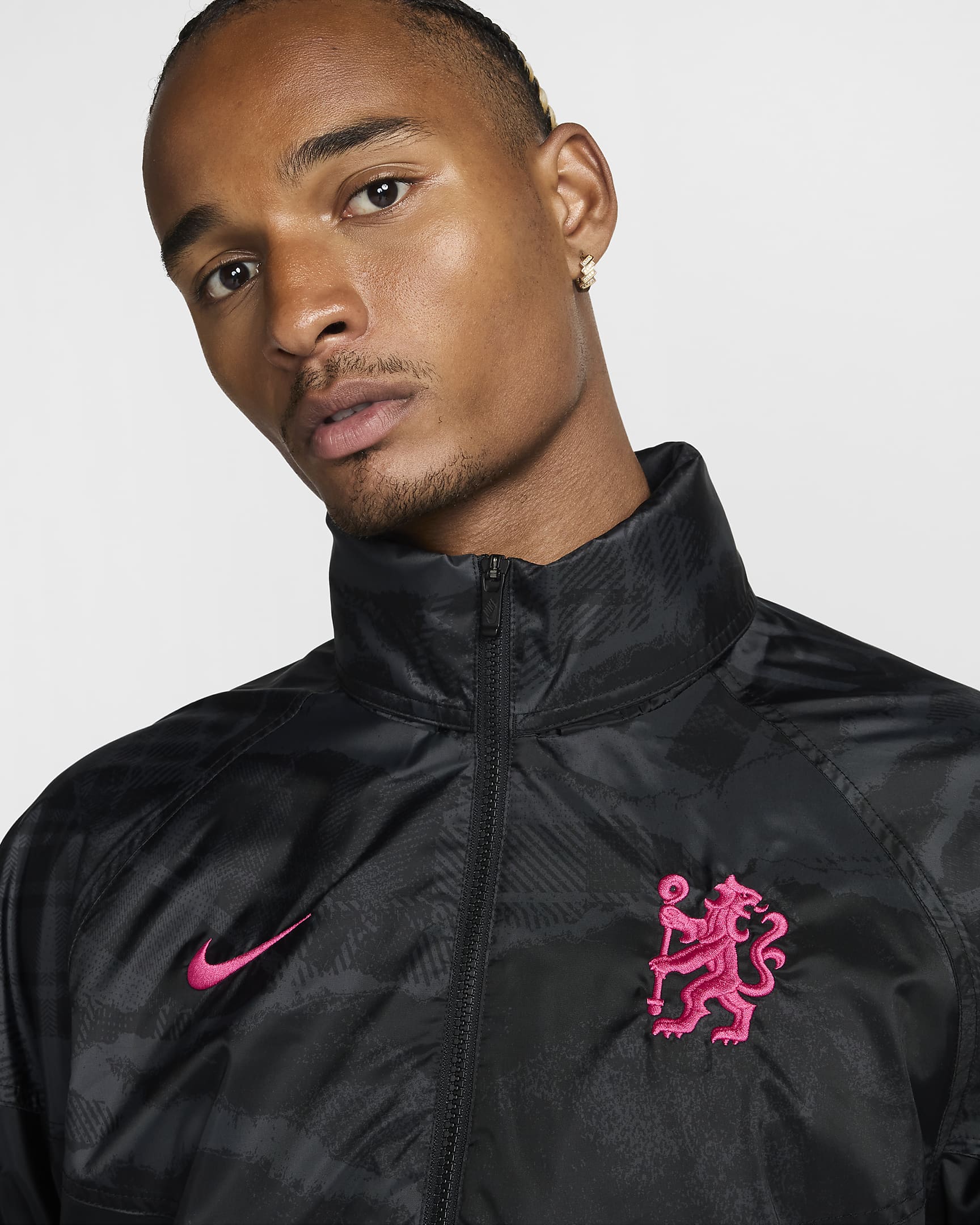 Chelsea F.C. Windrunner Third Men's Nike Football Anorak Jacket. Nike SK