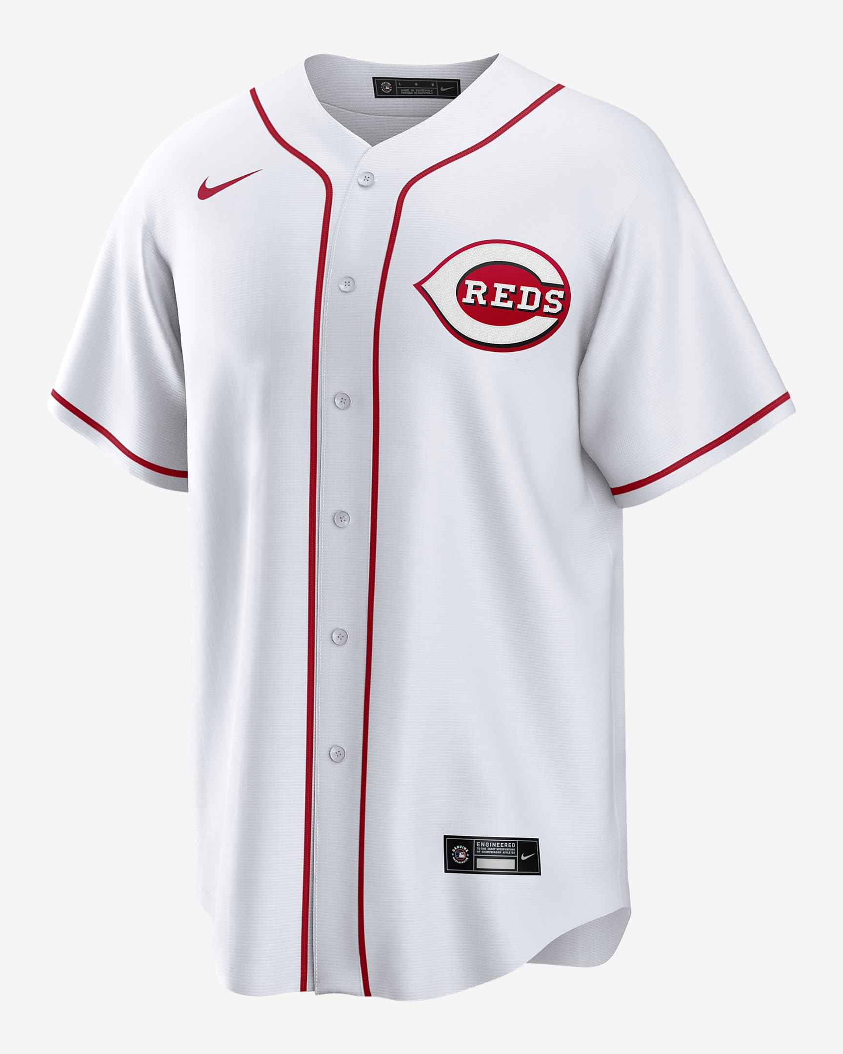 Jersey Nike de la MLB Replica para hombre Elly De La Cruz Cincinnati ...