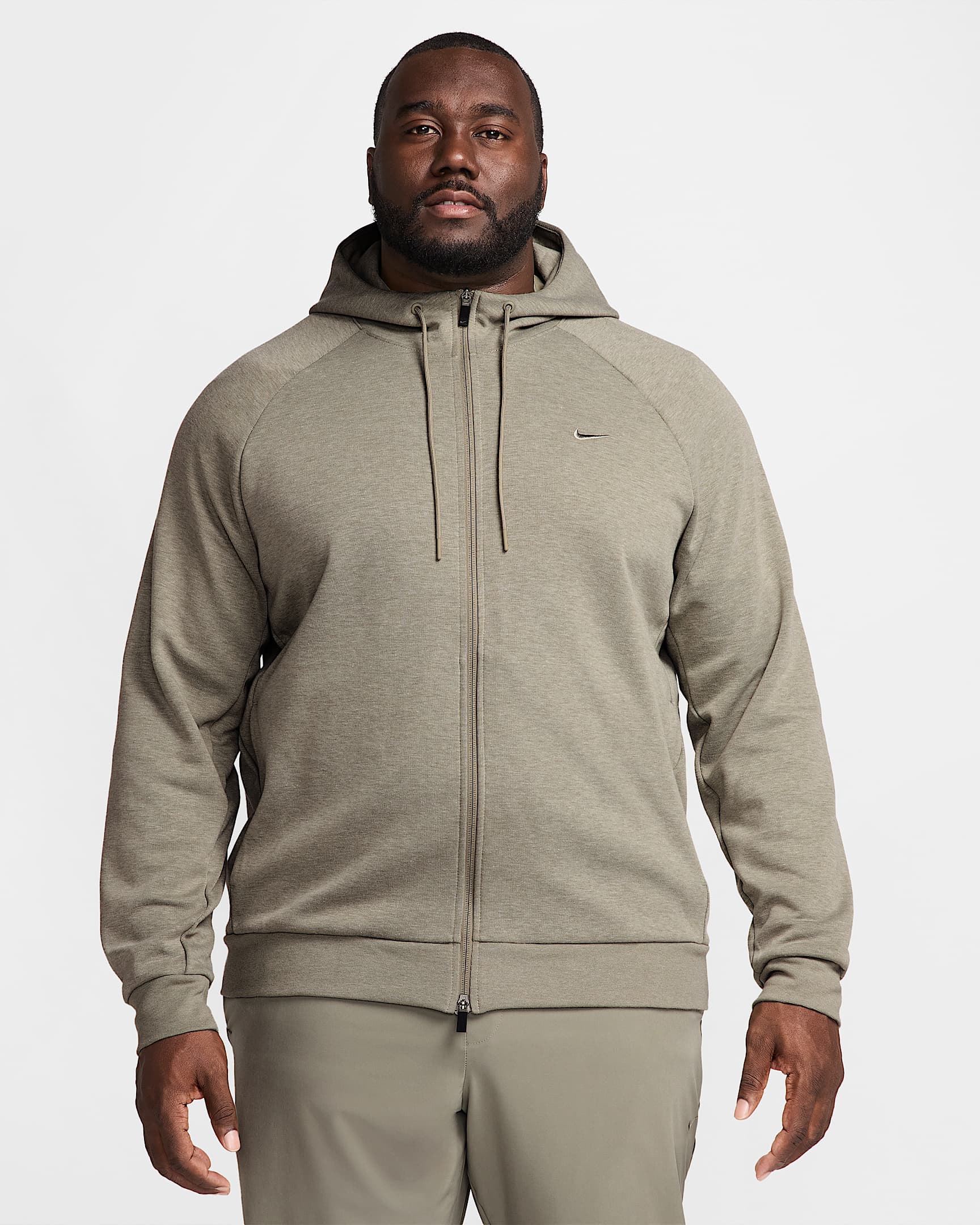 Sweat à capuche et zip haute performance Dri-FIT UV Nike Primary Fleece ...