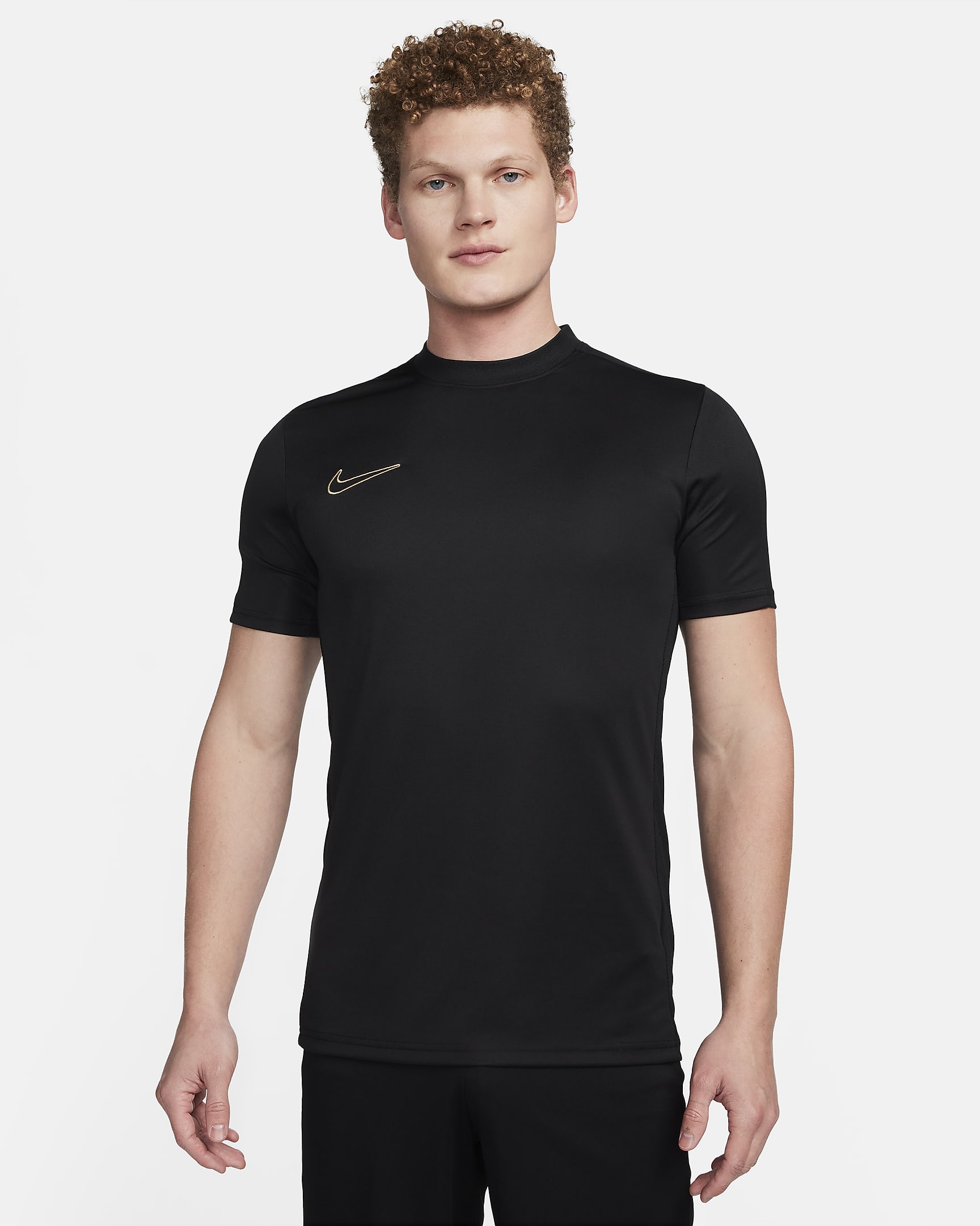 Nike Academy Dri-FIT Kurzarm-Fußballoberteil für Herren. Nike LU