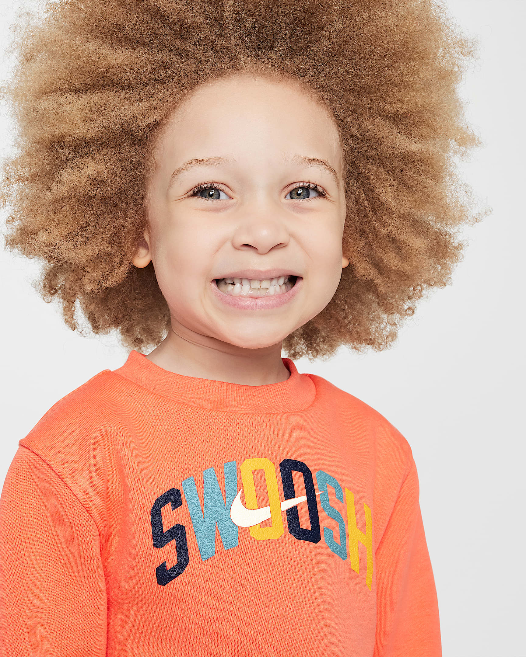 Nike Sportswear Powder Play Toddler Lightweight Fleece 2-Piece Crew Set. Nike BE