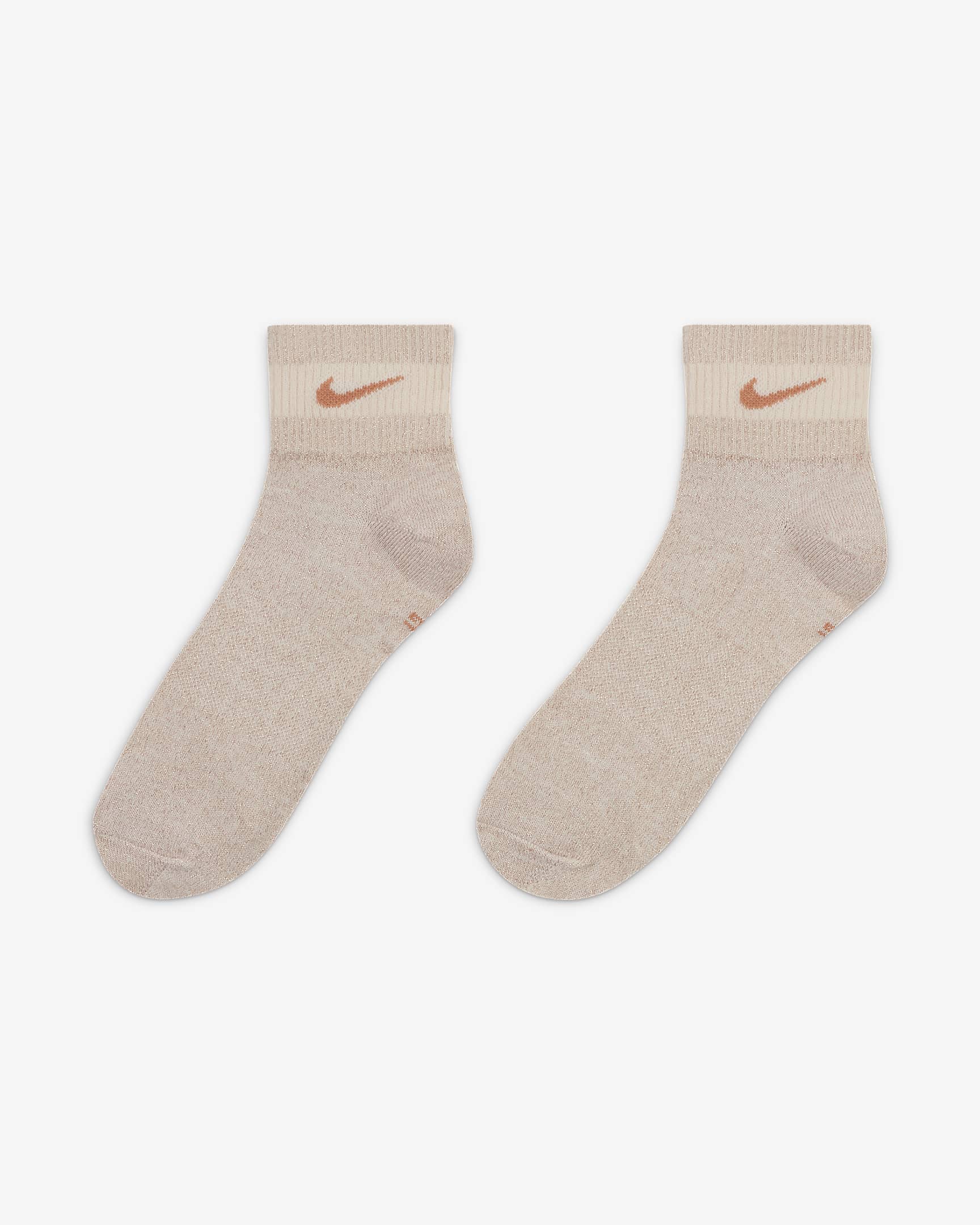 Nike Everyday Essentials Metallic Ankle Socks (1 Pair). Nike ID