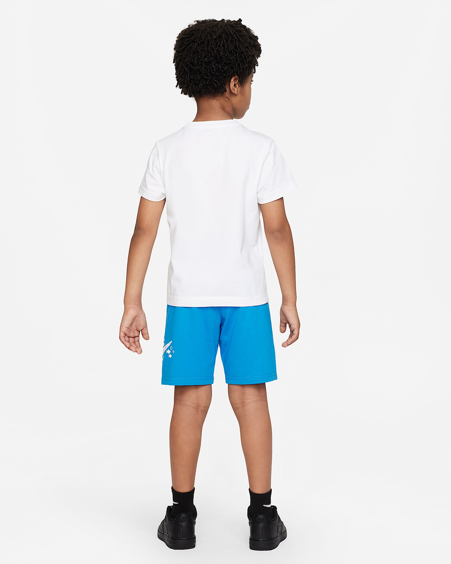 Nike Sportswear Coral Reef Tee and Shorts Set Younger Kids' 2-Piece Set ...