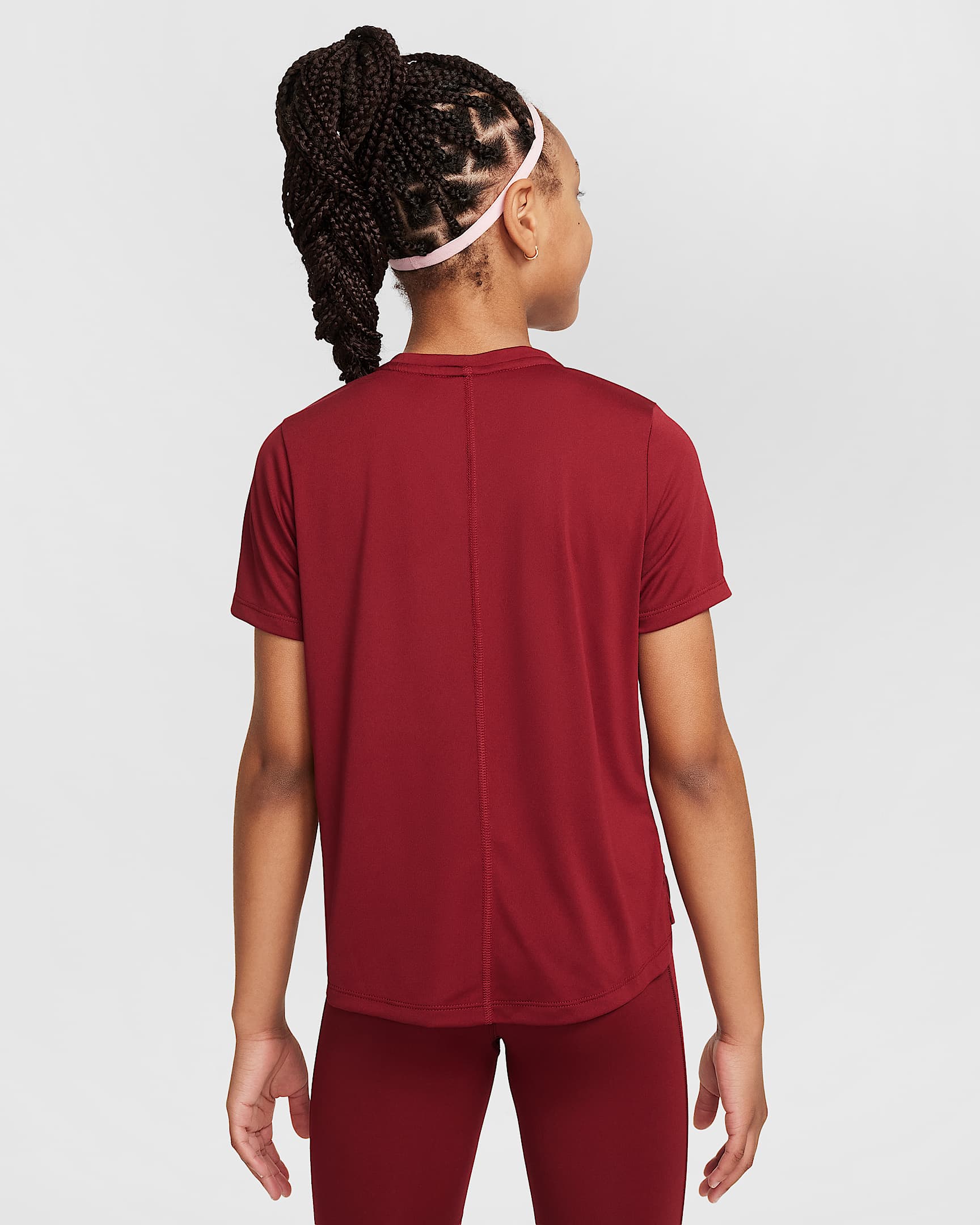 Nike One Classic Older Kids' (Girls') Dri-FIT Top. Nike ID