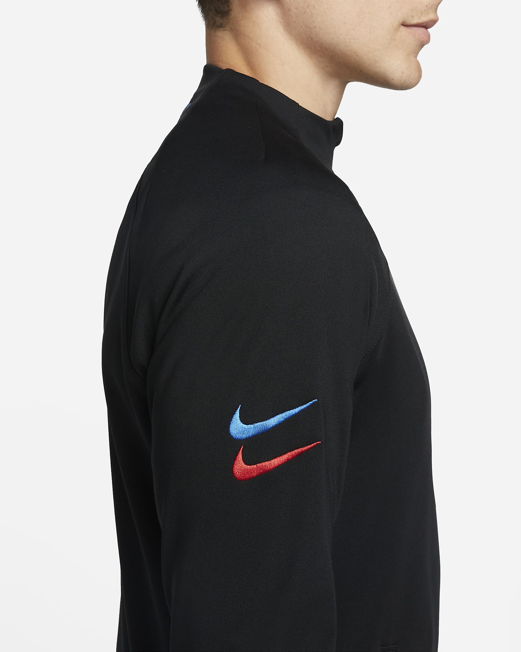 F.C. Barcelona Academy Pro Men's Knit Football Jacket. Nike NZ