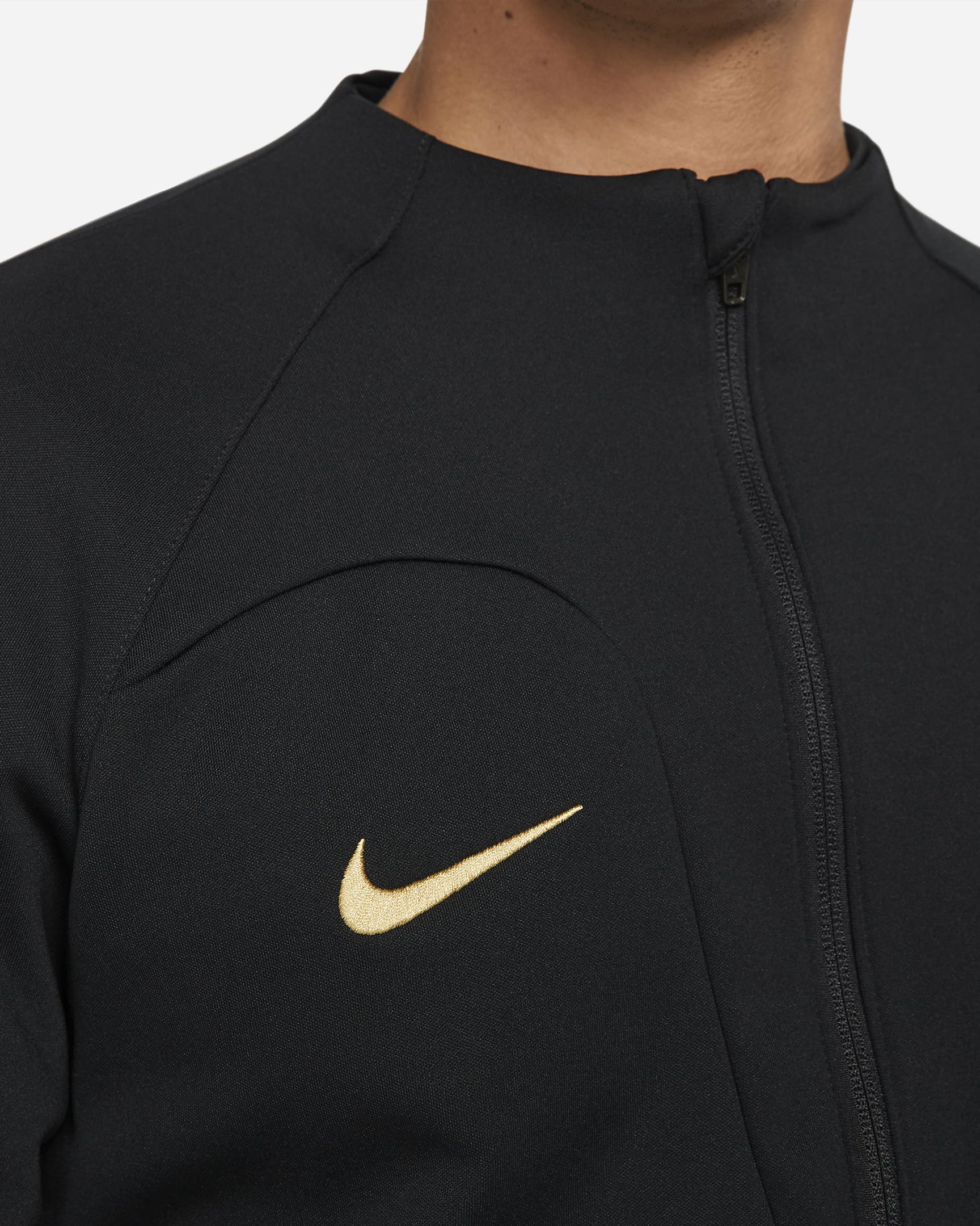 Pumas UNAM Academy Pro Men's Full-Zip Knit Football Jacket. Nike AE