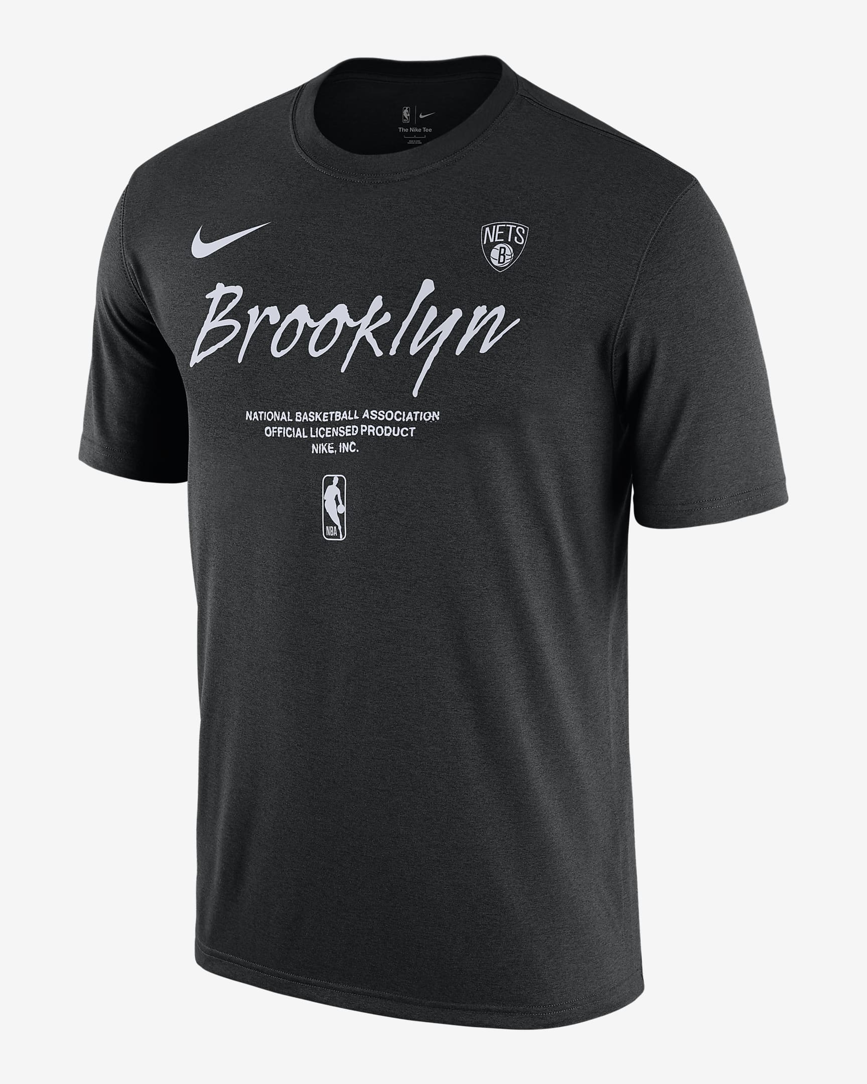 Brooklyn Nets Essential Men's Nike NBA T-Shirt. Nike LU