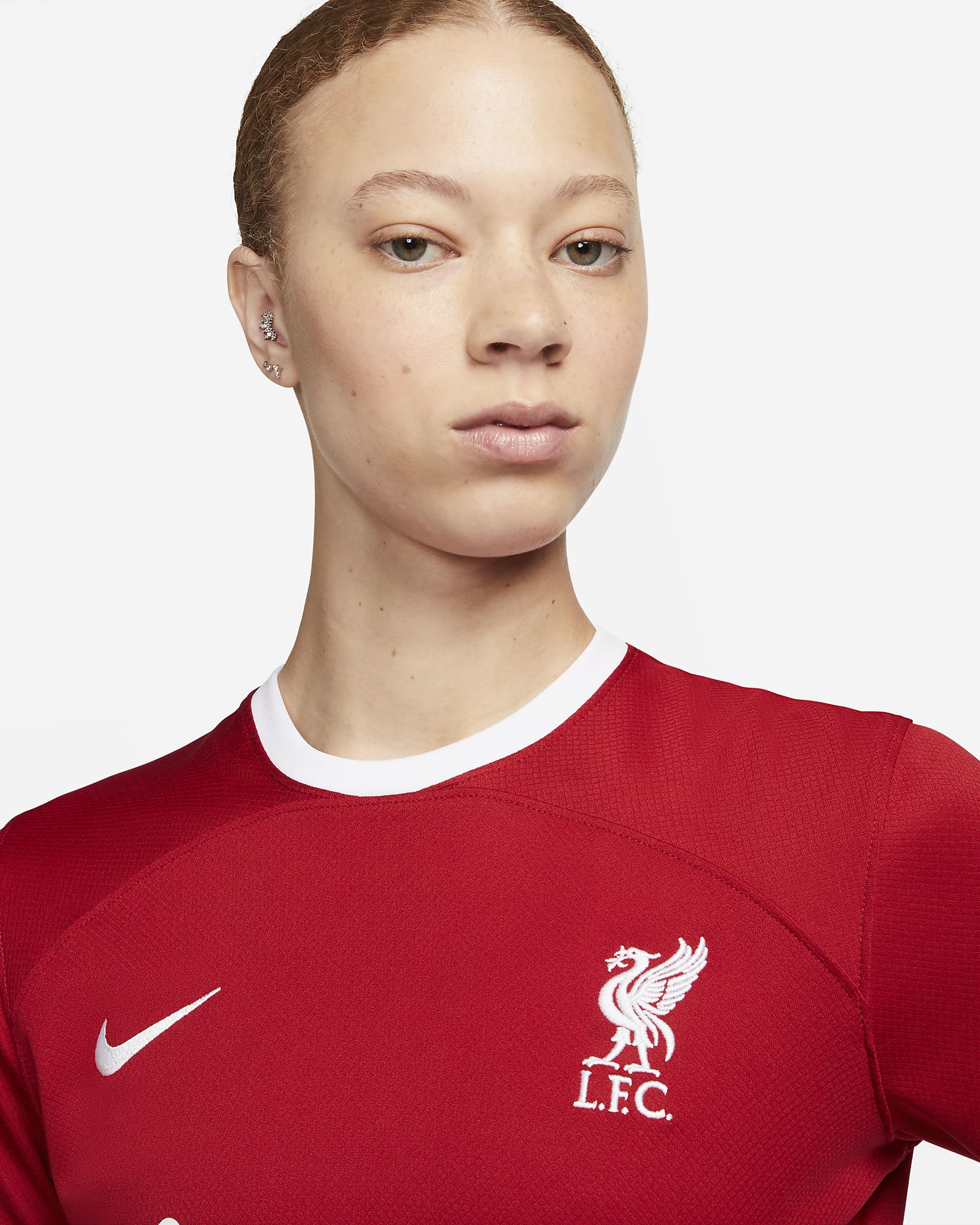 Liverpool F.C. 2023/24 Stadium Home Women's Nike Dri-FIT Football Shirt ...
