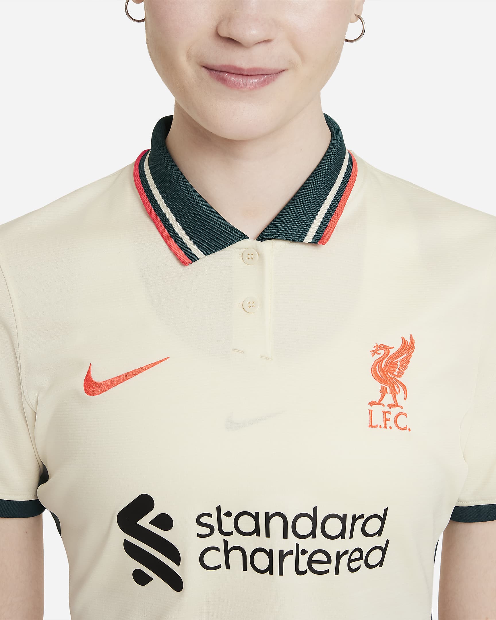 Damska koszulka piłkarska Nike Dri-FIT Liverpool FC 2021/22 Stadium ... Damska koszulka piłkarska Nike Dri-FIT Liverpool FC 2021/22 Stadium ...