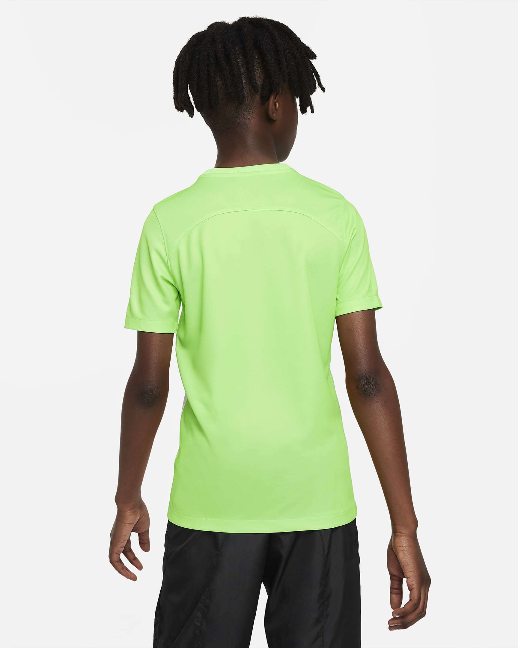 VfL Wolfsburg 2023/24 Stadium Home Older Kids' Nike Dri-FIT Football Shirt. Nike SE