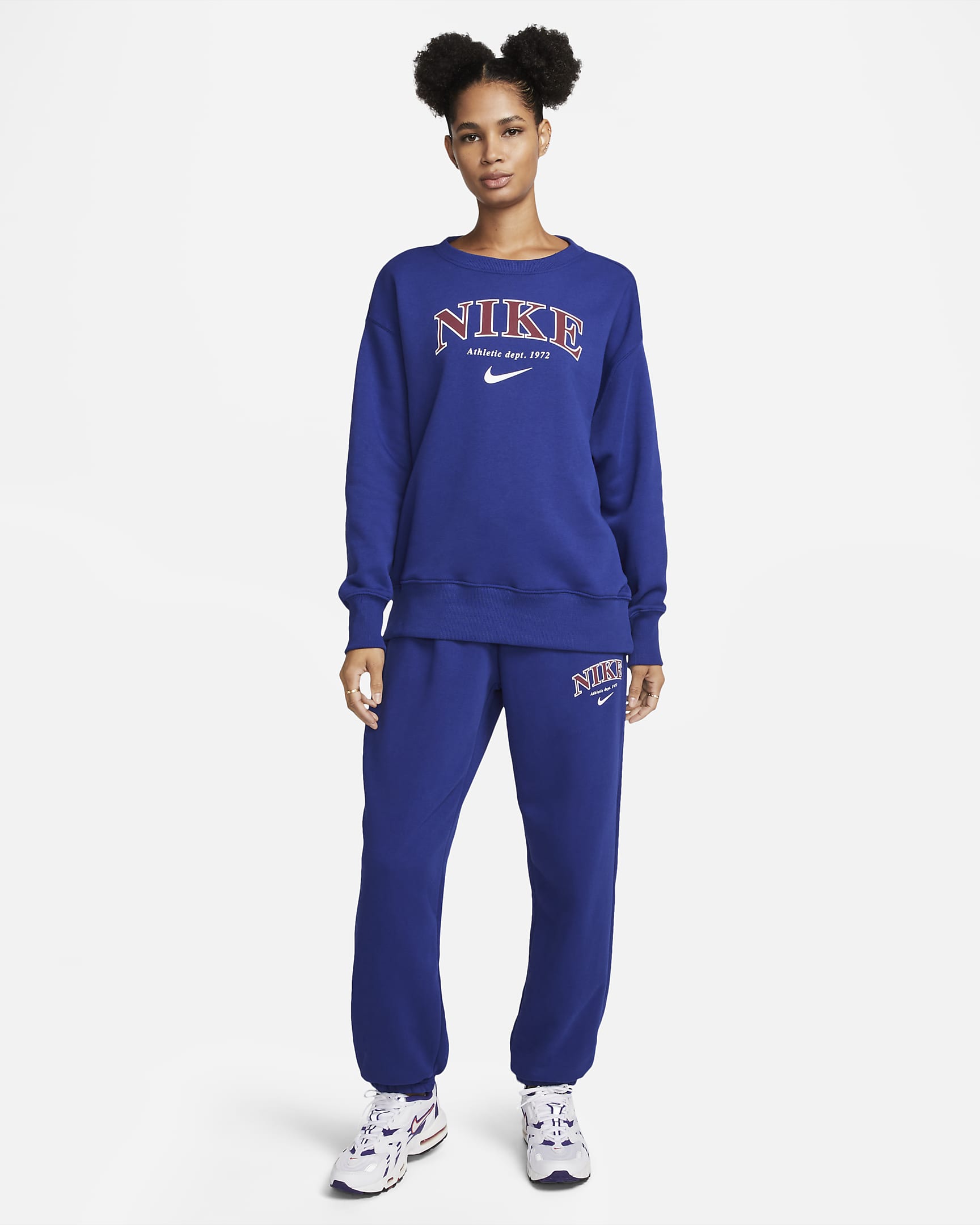 Nike Sportswear Phoenix Fleece Women's High-Waisted Oversized Tracksuit ...