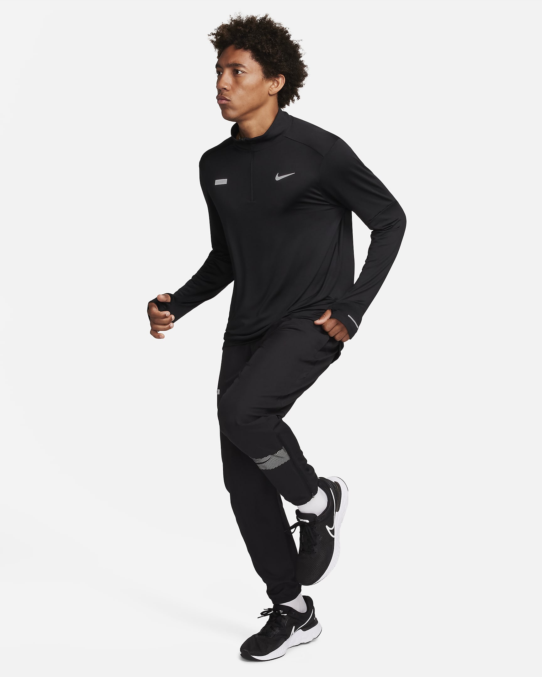 Nike Flash Men's Dri-FIT 1/2-Zip Running Top. Nike LU