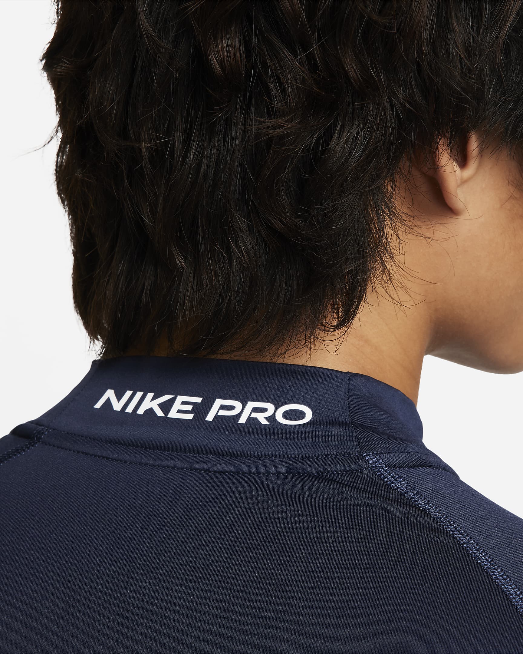 Nike Pro Men's Dri-FIT Fitness Mock-Neck Long-Sleeve Top. Nike JP