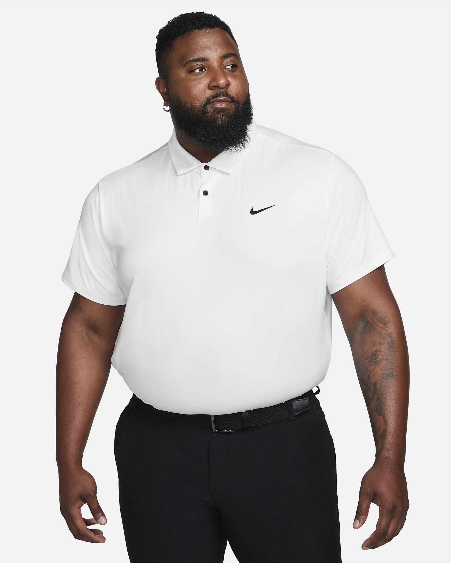 Nike Dri-FIT Tour Men's Solid Golf Polo. Nike AT