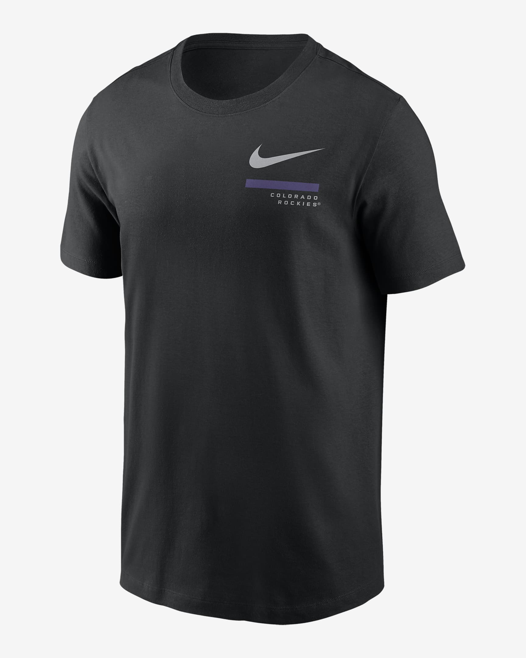 Nike Over Shoulder (MLB Colorado Rockies) Men's T-Shirt. Nike.com