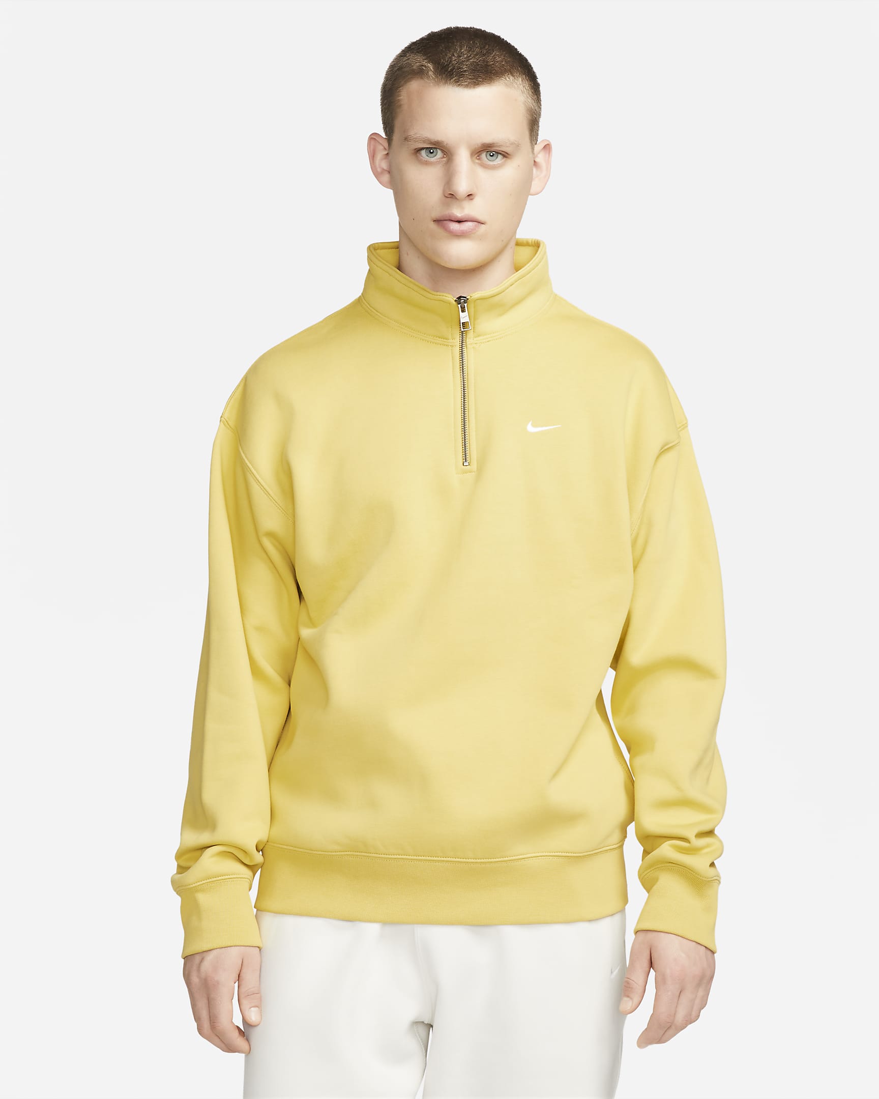 Nike Solo Swoosh Men's 1/4-Zip Top. Nike LU