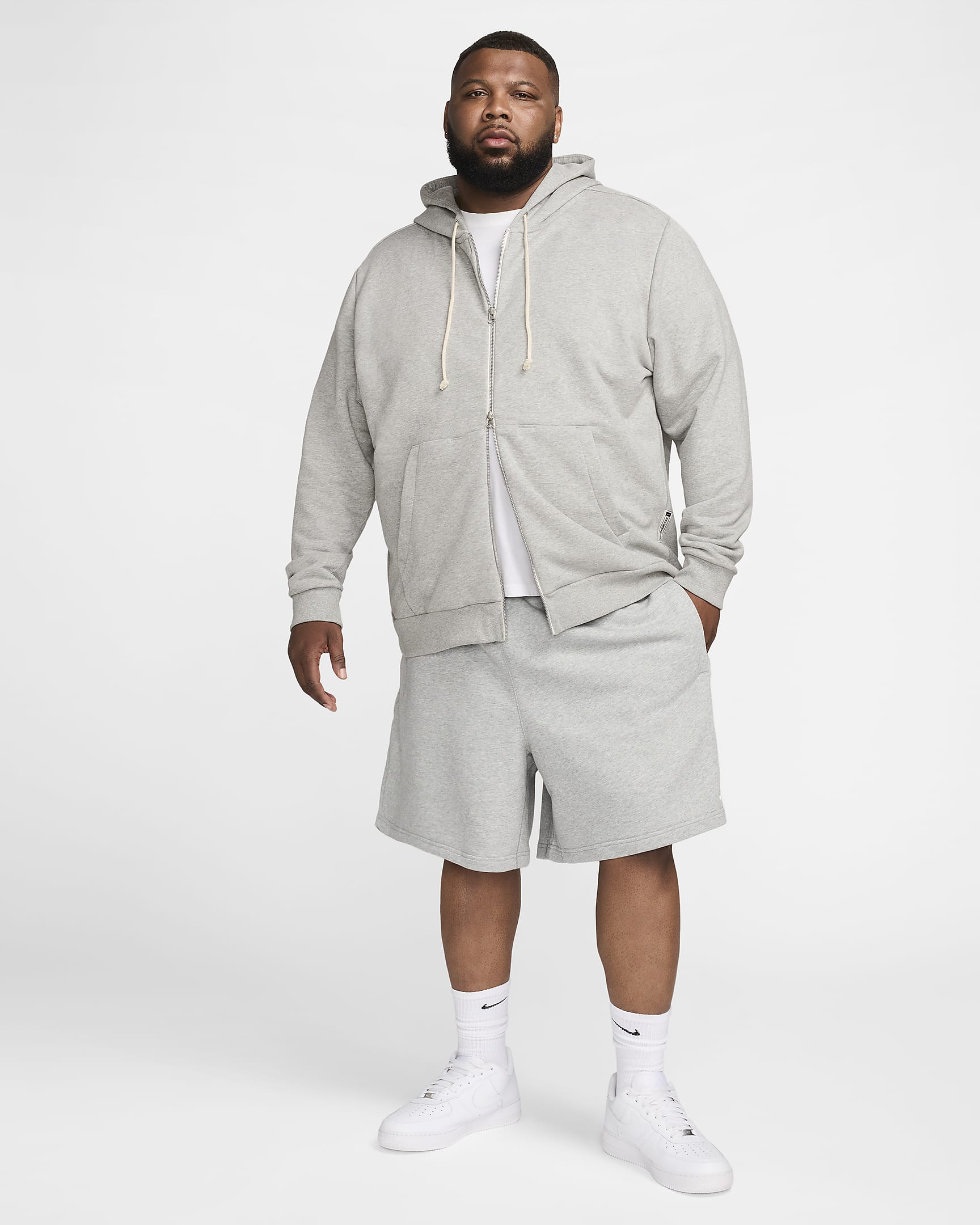 Nike Standard Issue Men's Dri-FIT Full-Zip Basketball Hoodie. Nike.com