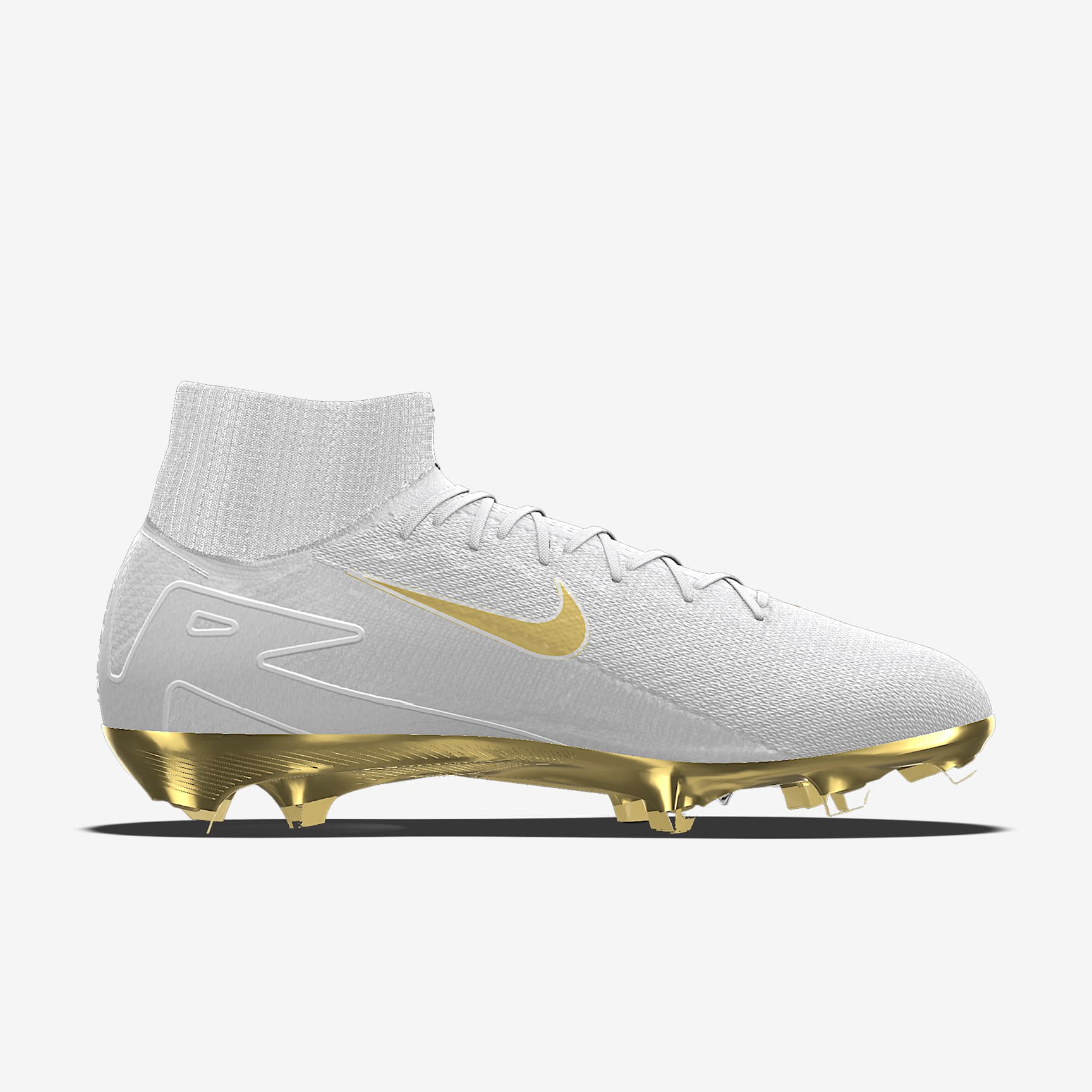 Tacos de fútbol FG de corte high personalizados Nike Mercurial Superfly ...