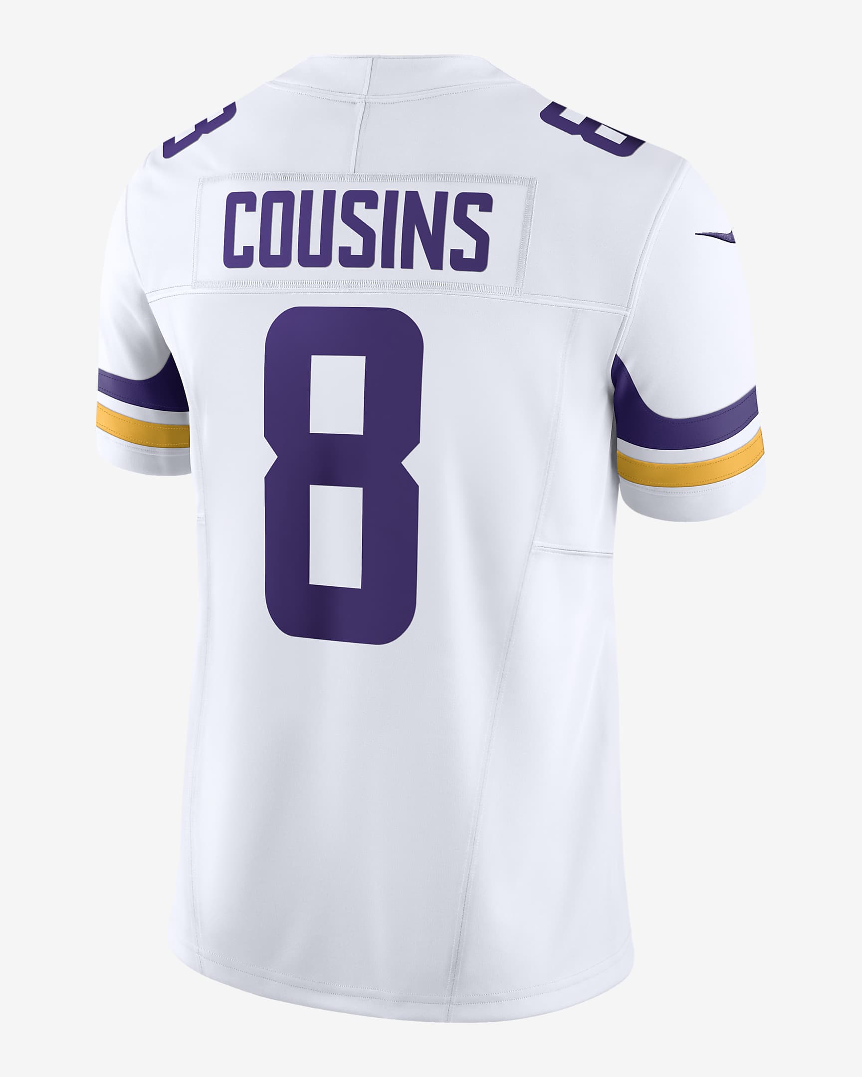 Jersey de fútbol americano Nike Dri-FIT NFL Limited para hombre Kirk Cousins Minnesota Vikings ...