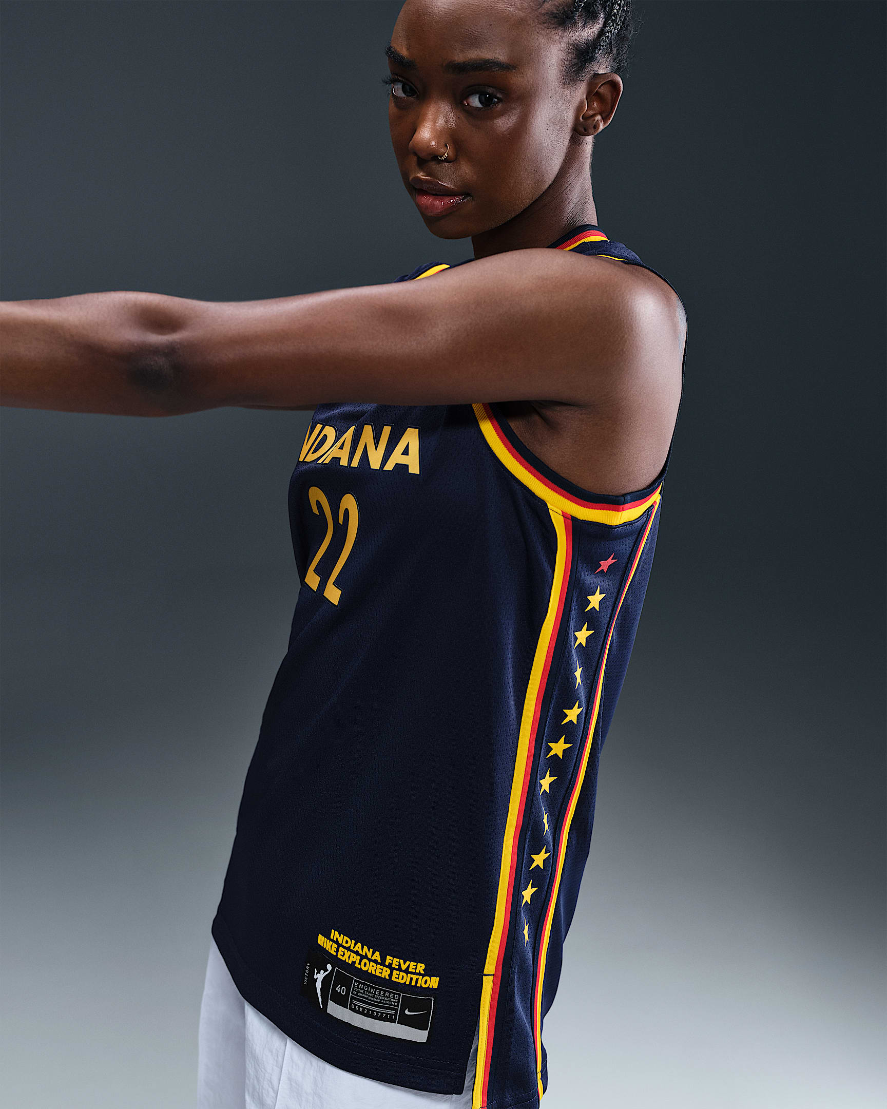 Caitlin Clark Indiana Fever Explorer Edition Nike Dri-FIT WNBA Victory Jersey. Nike.com