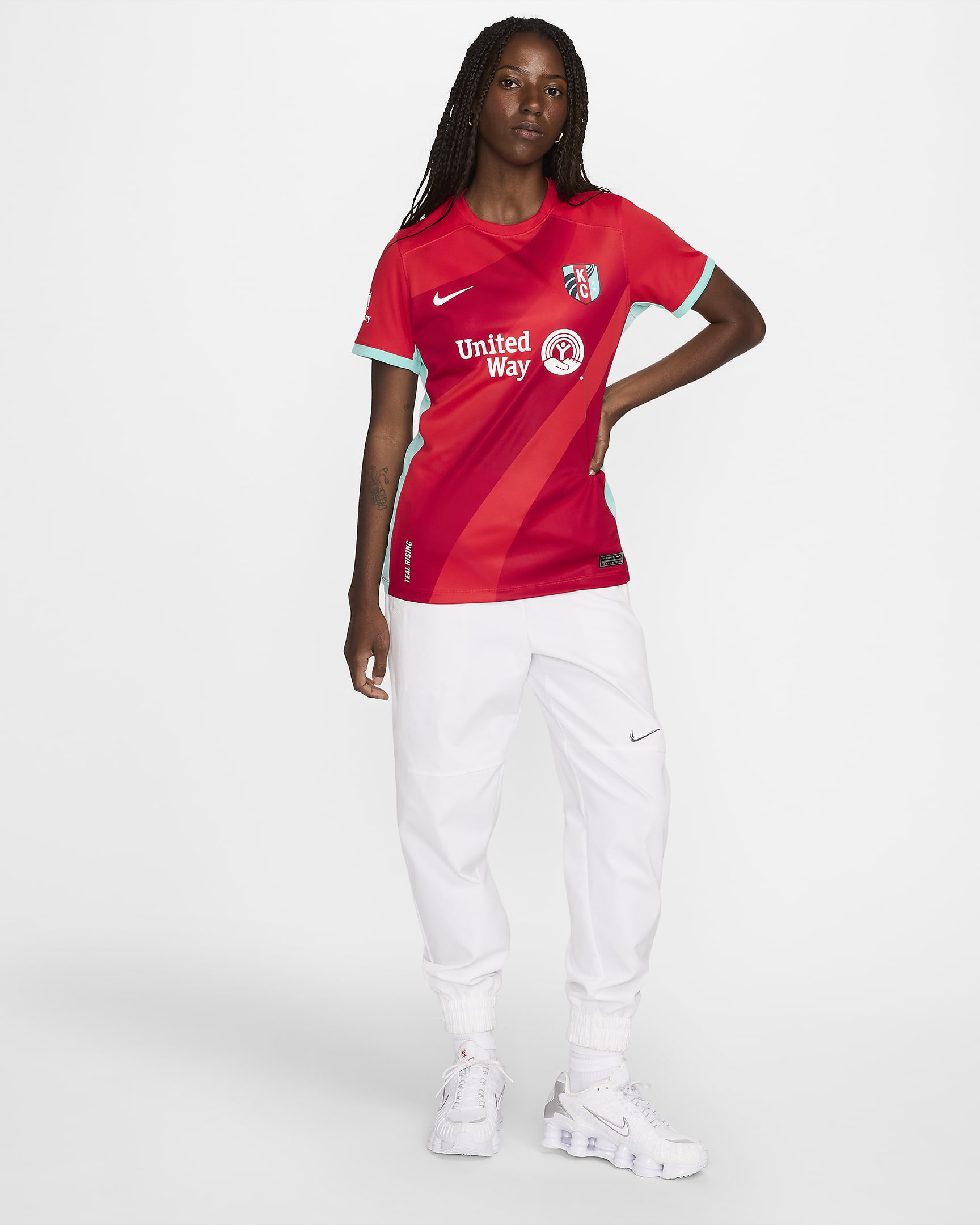 Kansas City Current 2024 Stadium Primary Women's Nike Dri-FIT NWSL ...
