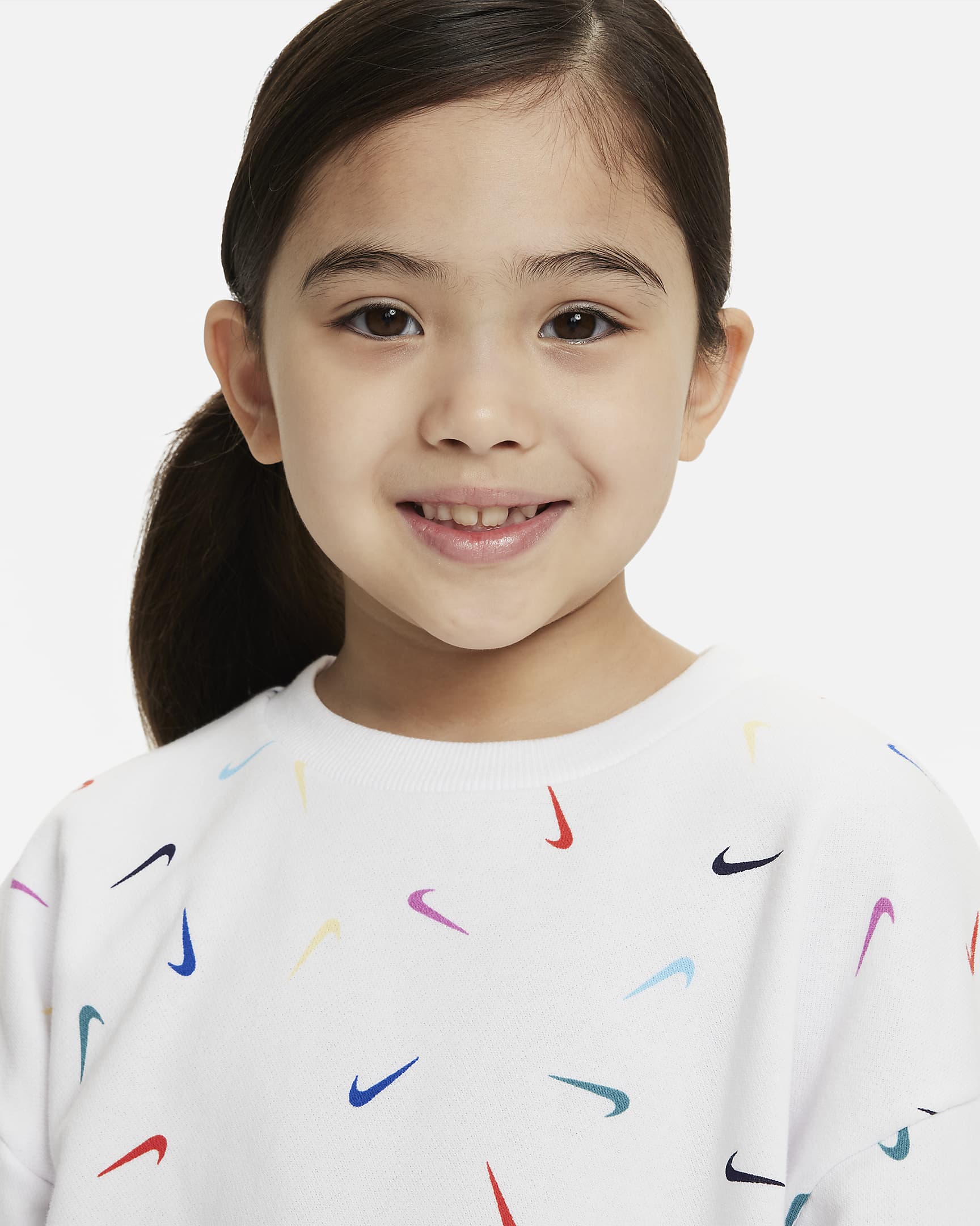 Nike Snack Pack Icon Crew Younger Kids' Top. Nike UK