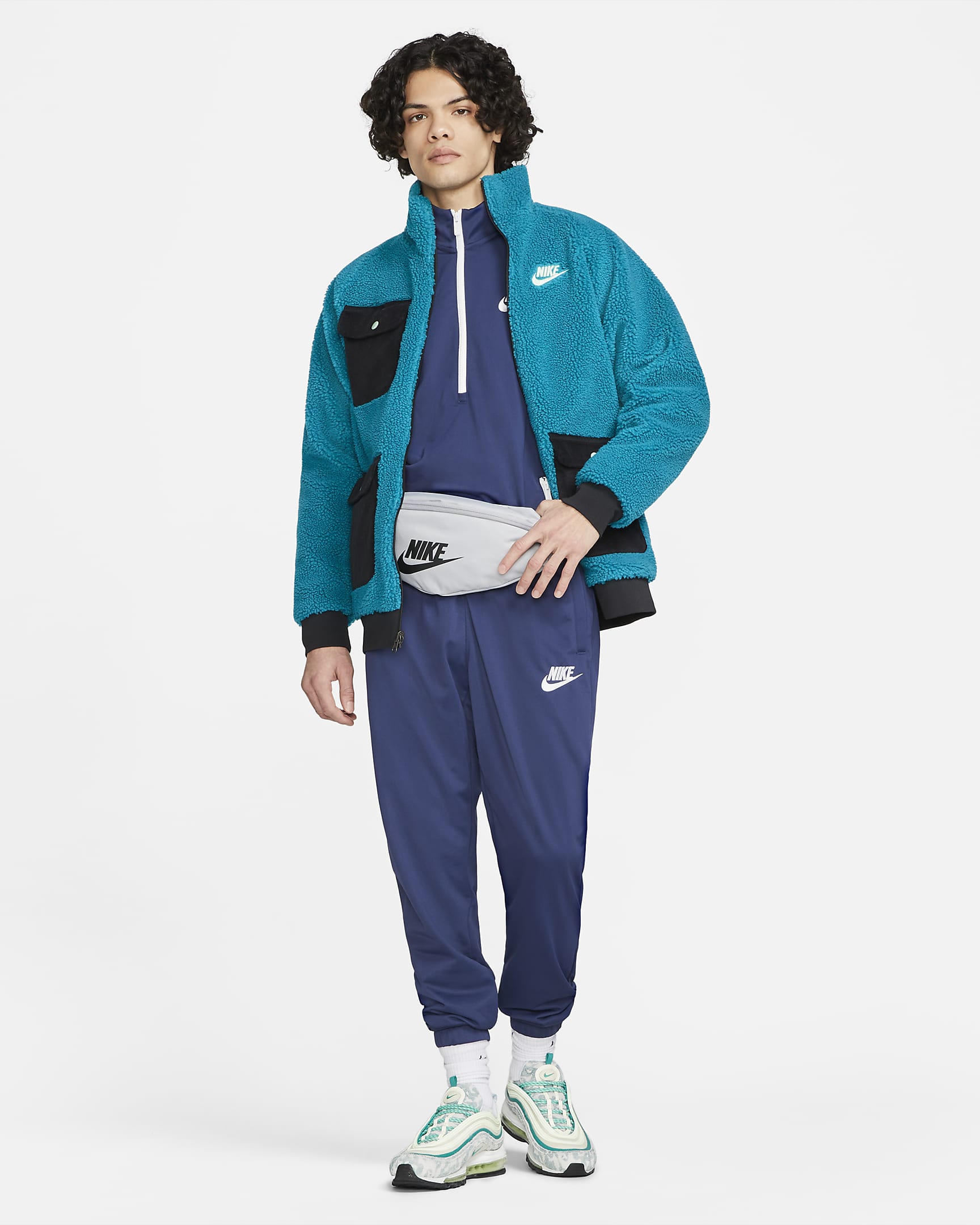 Nike Sportswear Sport Essentials Mens Poly Knit Tracksuit Nike Pt