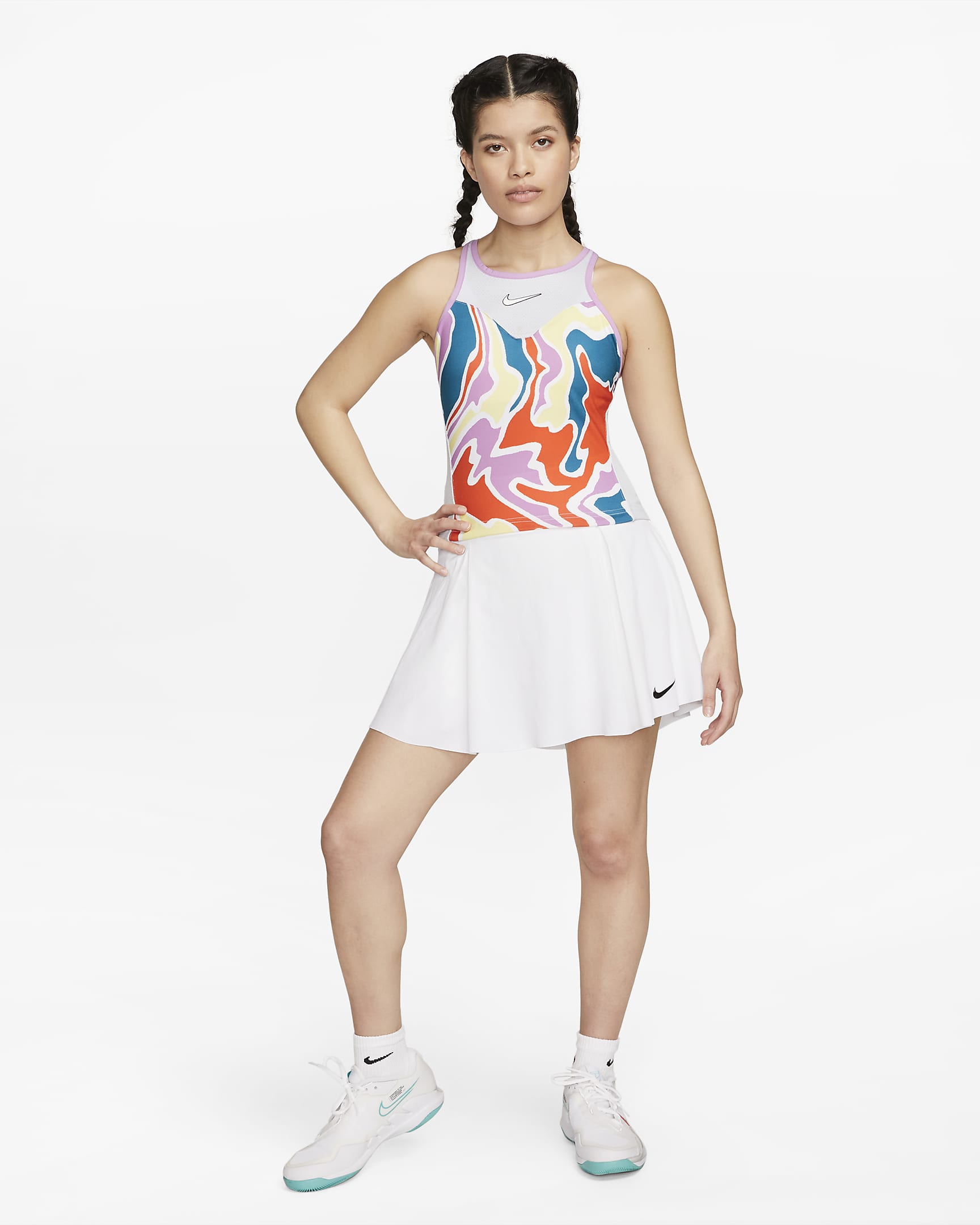 Falda de tenis para mujer Nike Dri-FIT Advantage. Nike.com