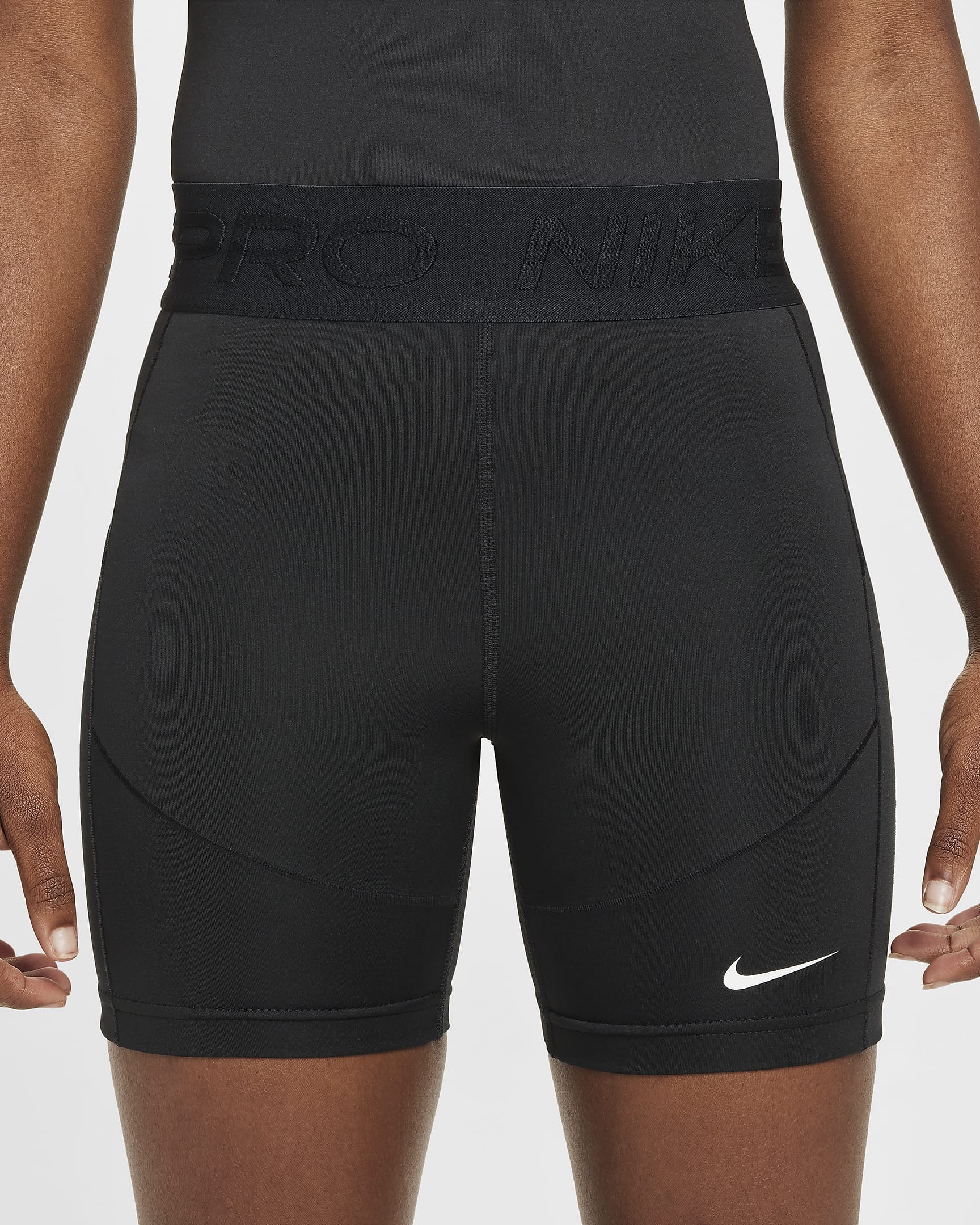 Nike Pro Girls' Dri-FIT 12.5cm (approx.) Shorts. Nike IL