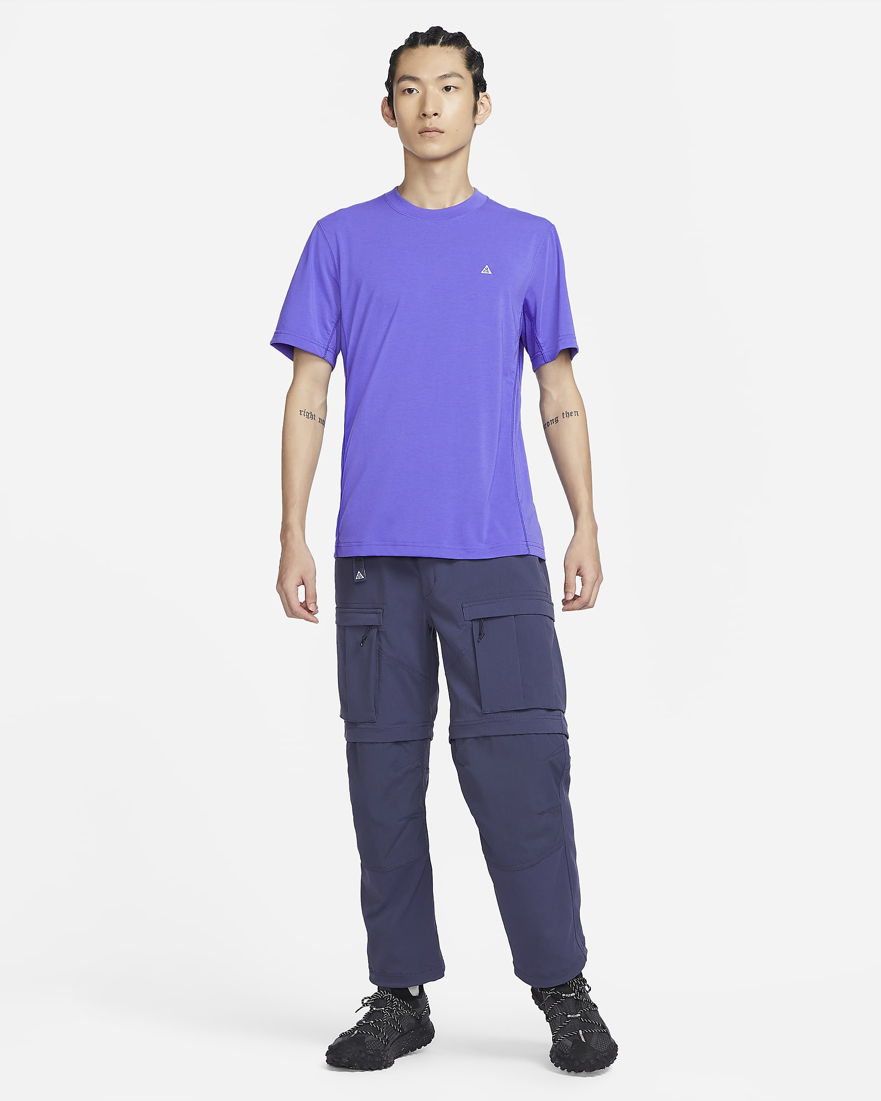 나이키 ACG '고트 록스' 남성 드라이 핏 ADV UV 반팔 탑. 나이키 코리아