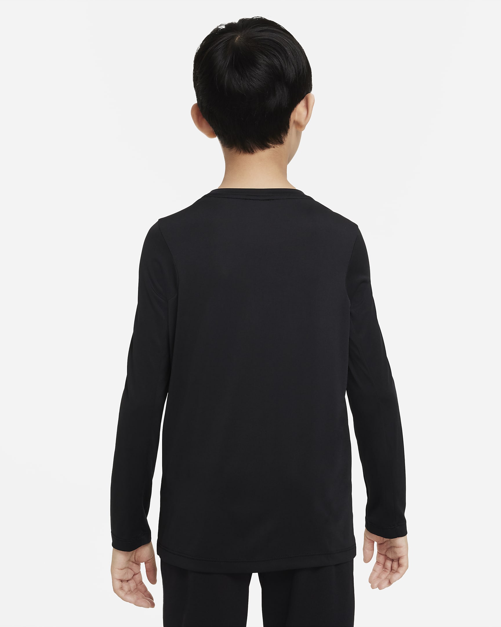 Nike Dri-FIT Langarm-Trainingsoberteil für ältere Kinder (Jungen). Nike DE