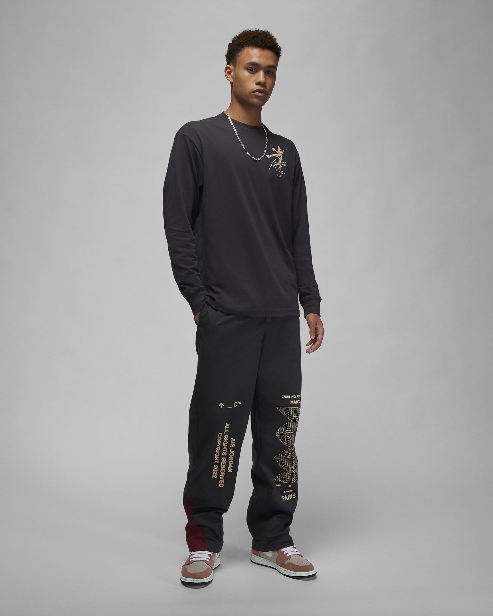 Jordan Flight Heritage 85 Men's Crew. Nike BE