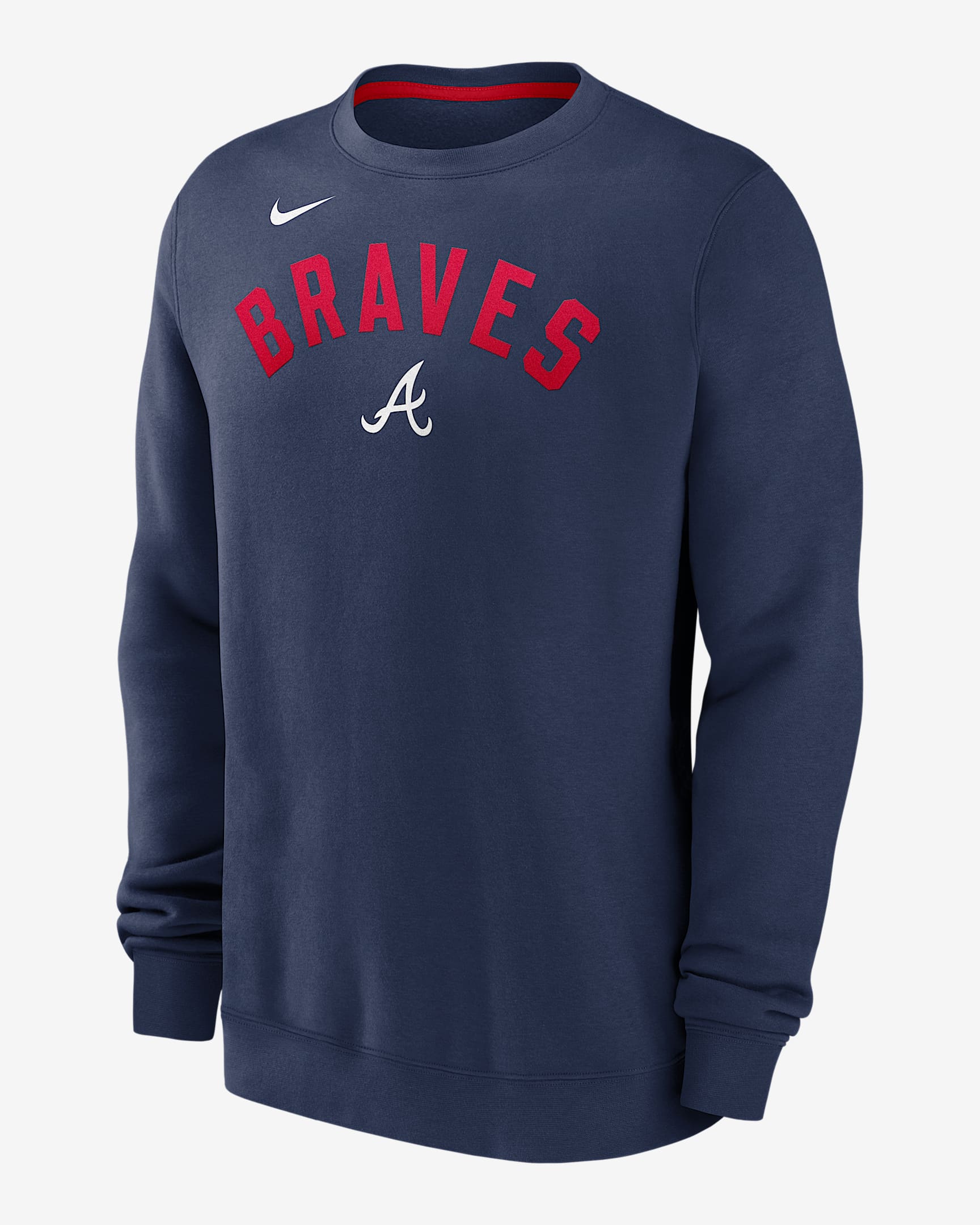 Atlanta Braves Classic Men's Nike MLB Pullover Crew. Nike.com
