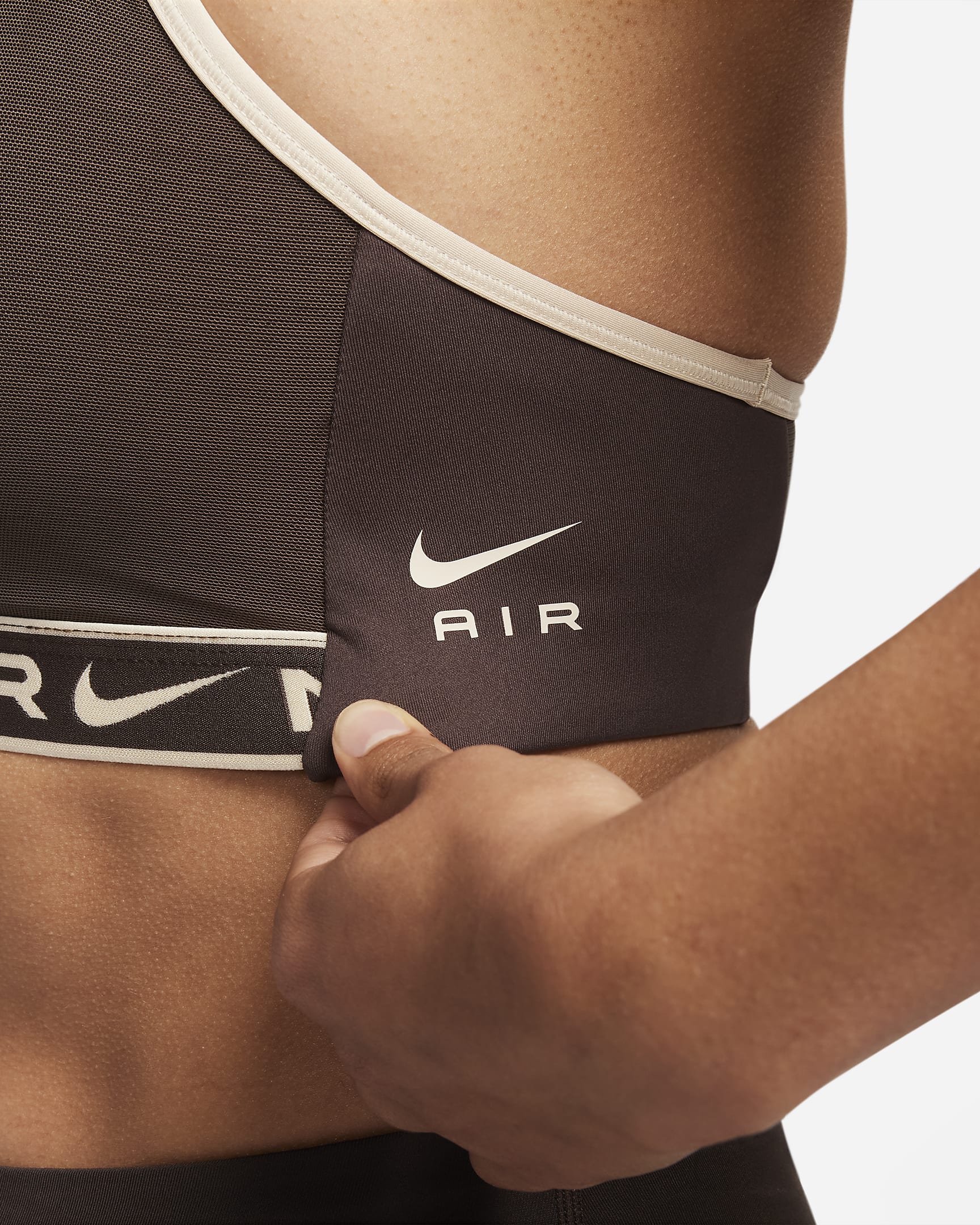 Nike Air Indy High-Neck Women's Light-Support Padded Mesh Sports Bra ...